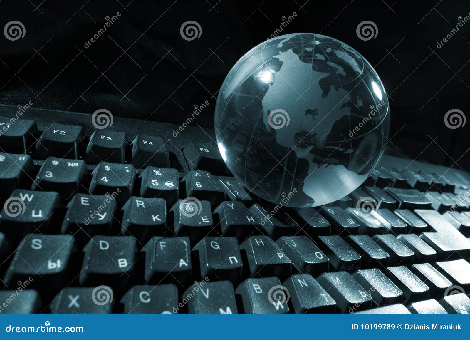 Globe and keyboard stock image. Image of intellect, search - 10199789