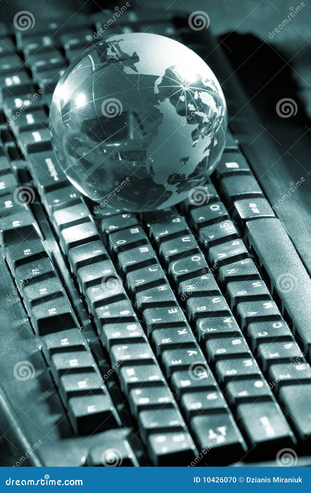 Globe and keyboard stock photo. Image of test, globe - 10426070