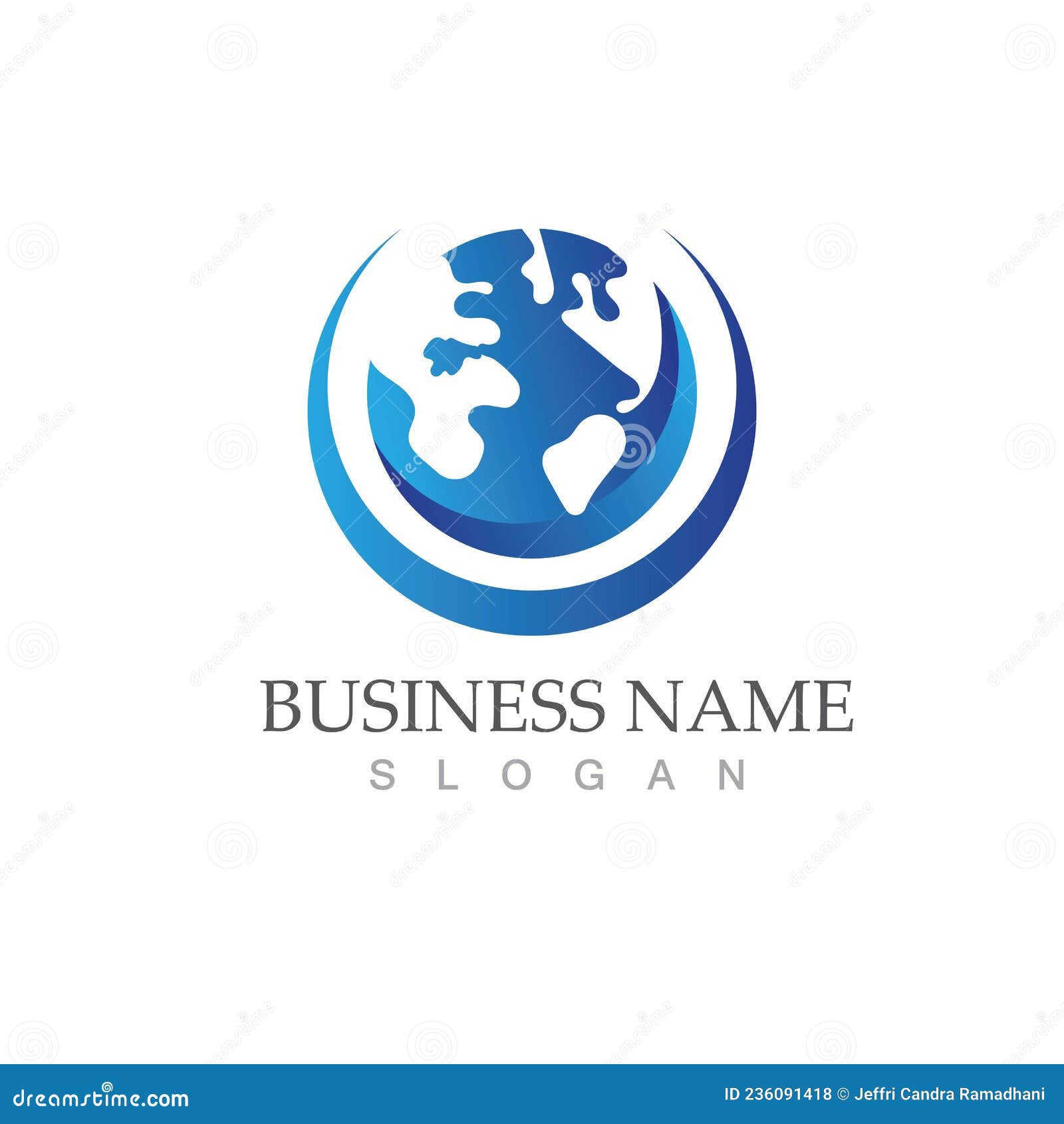 Globe Logo Vector Design Template Stock Vector - Illustration of icon ...