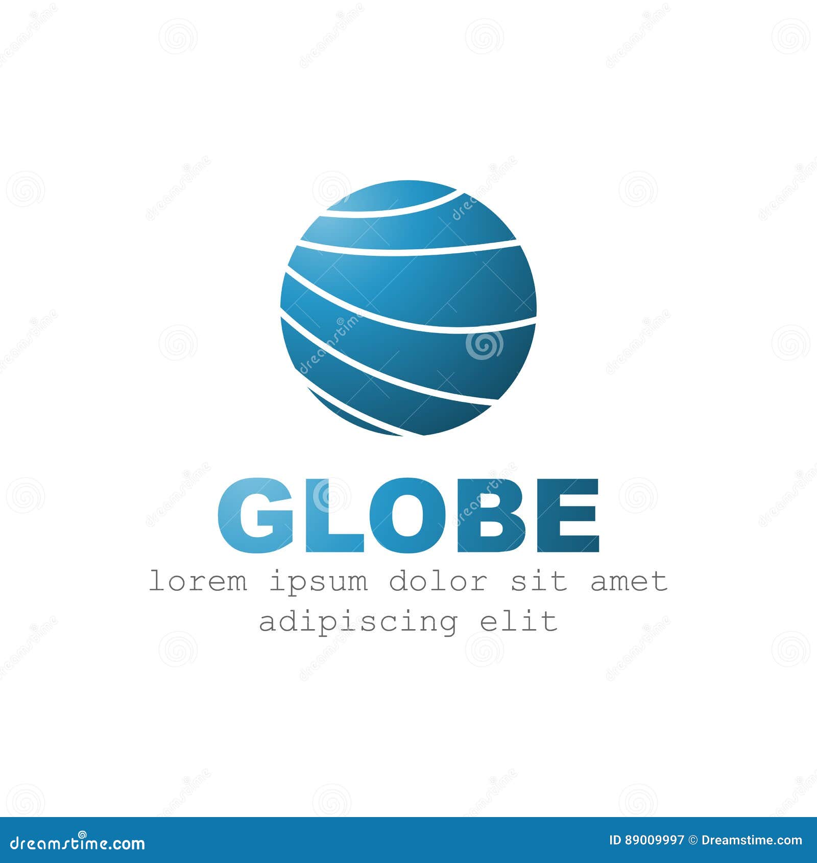 Colorful Globe Company Logo