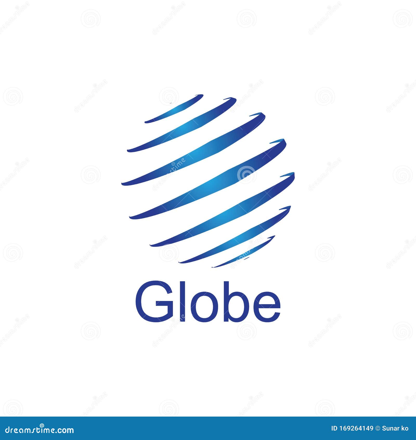 Globe Logo and Icon Vector Design Template-Vector Stock Illustration ...