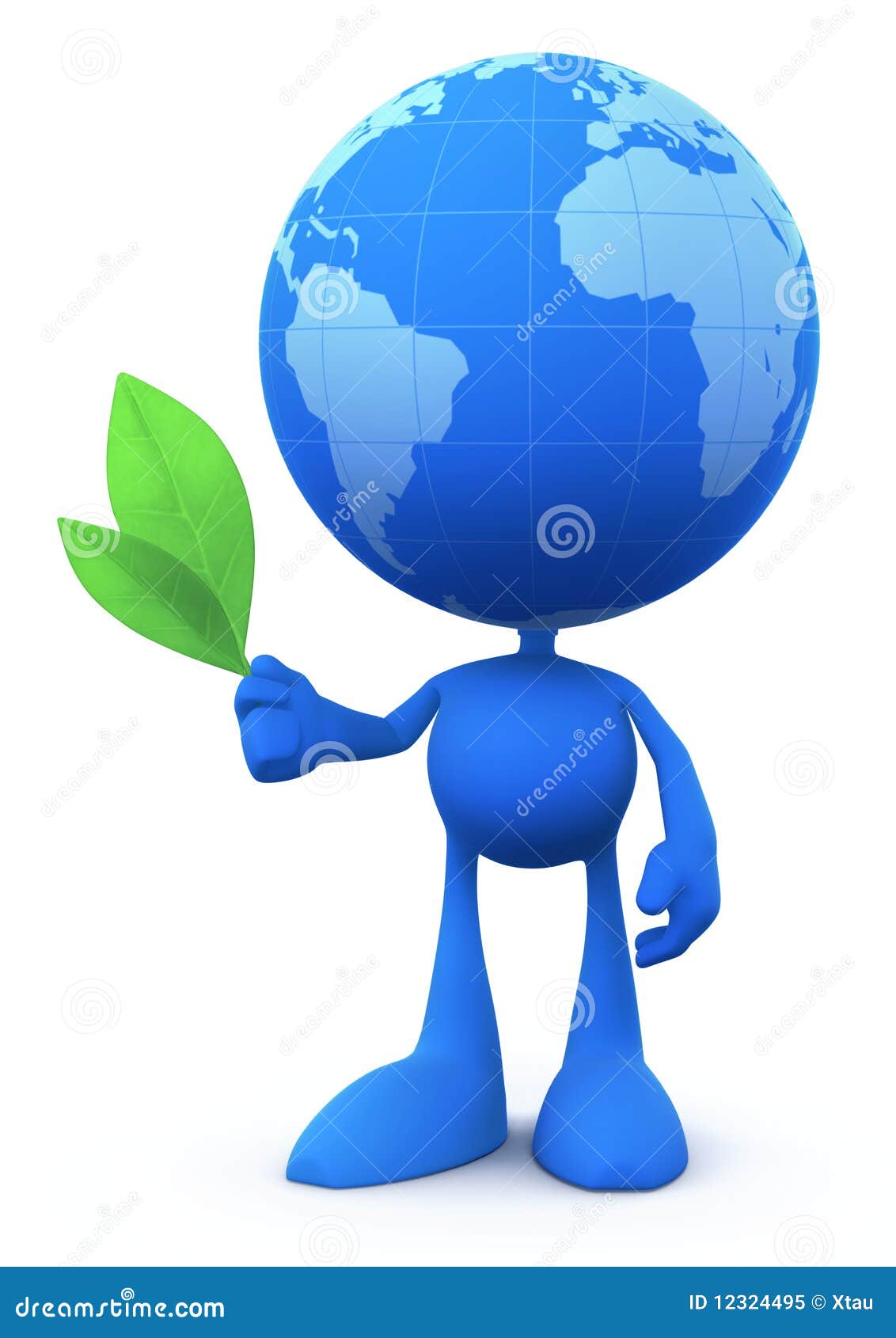 Globe Man (the Peacemaker) stock illustration. Illustration of allegory ...