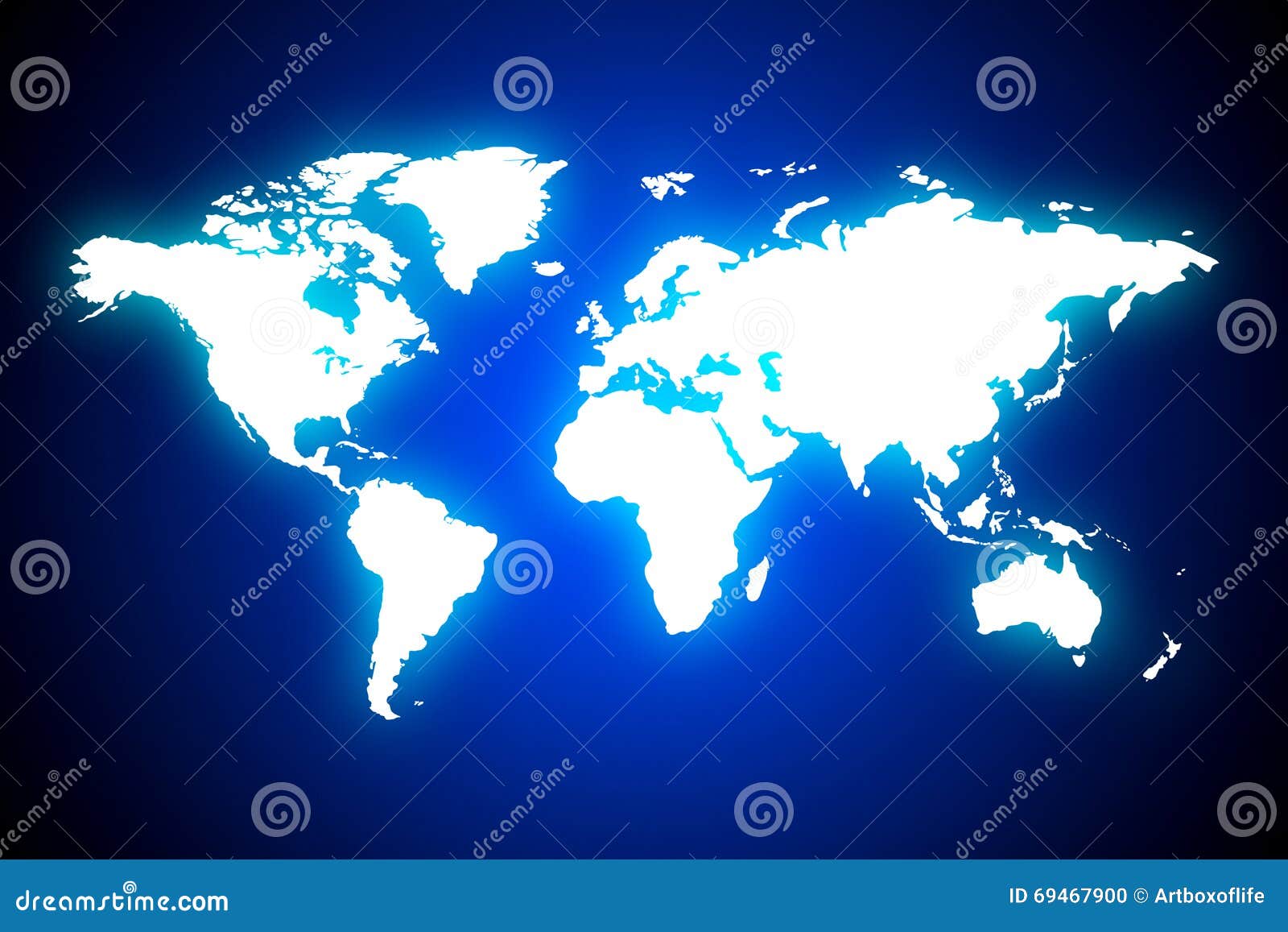 Globe map of the world. stock illustration. Illustration of internet ...
