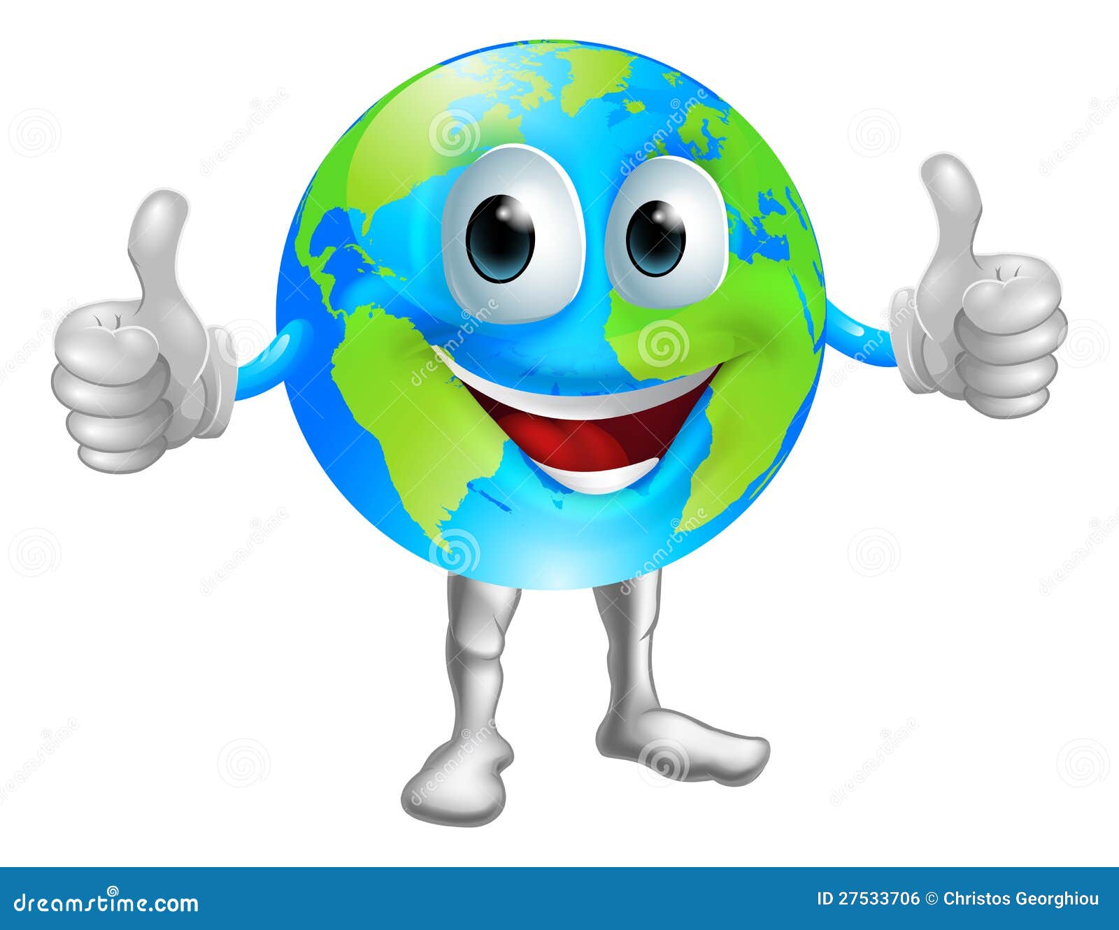Globe mascot character stock vector. Illustration of cartoon - 27533706