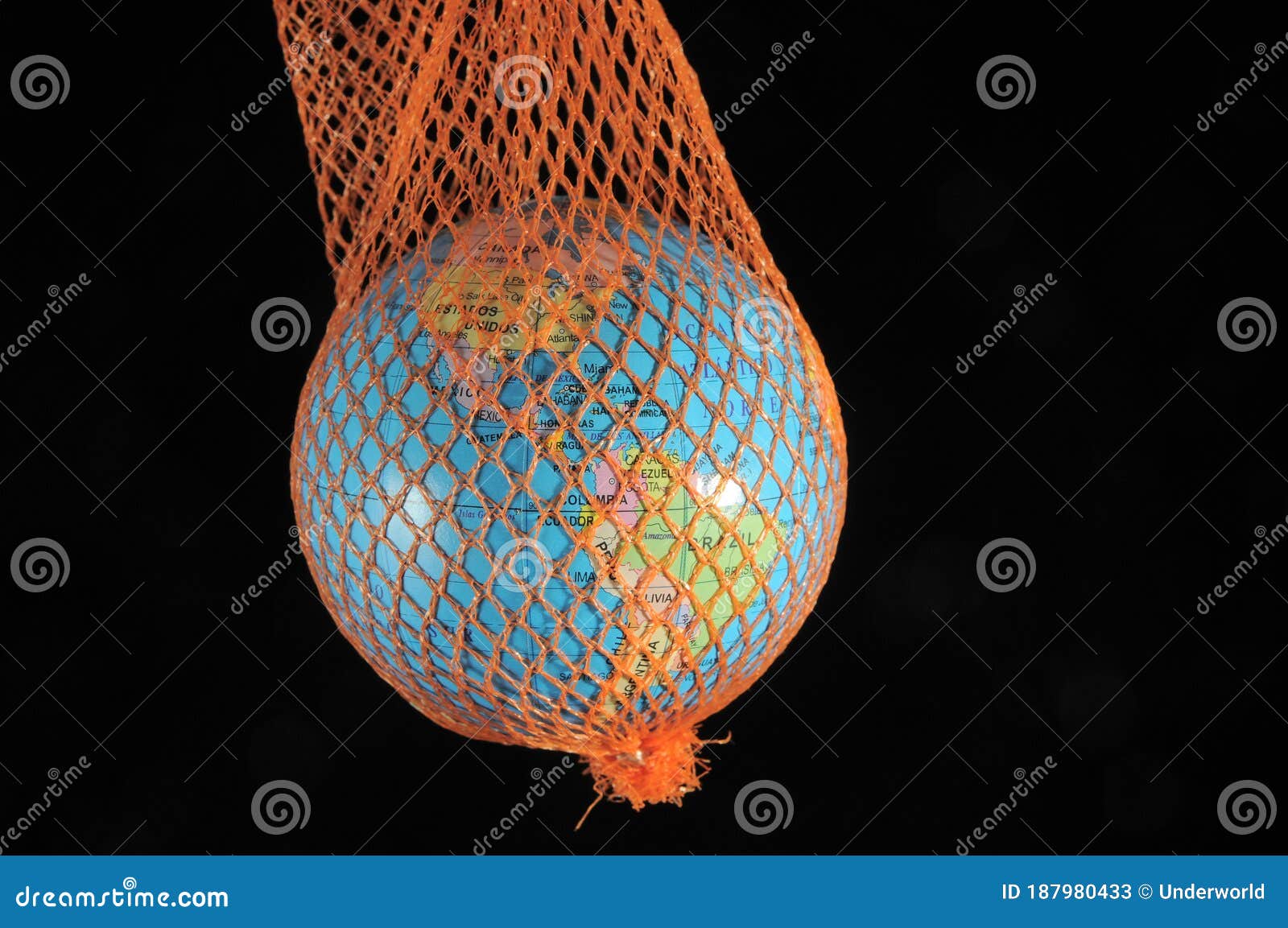 Globe in a net stock image. Image of concept, globe - 187980433