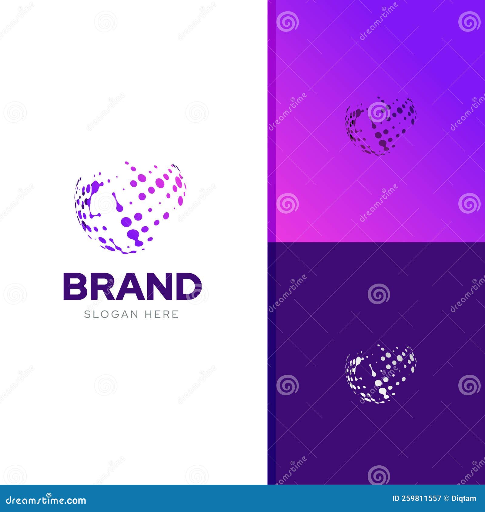 Globe Number One Creative Agency Logo Design Template Vector Stock ...