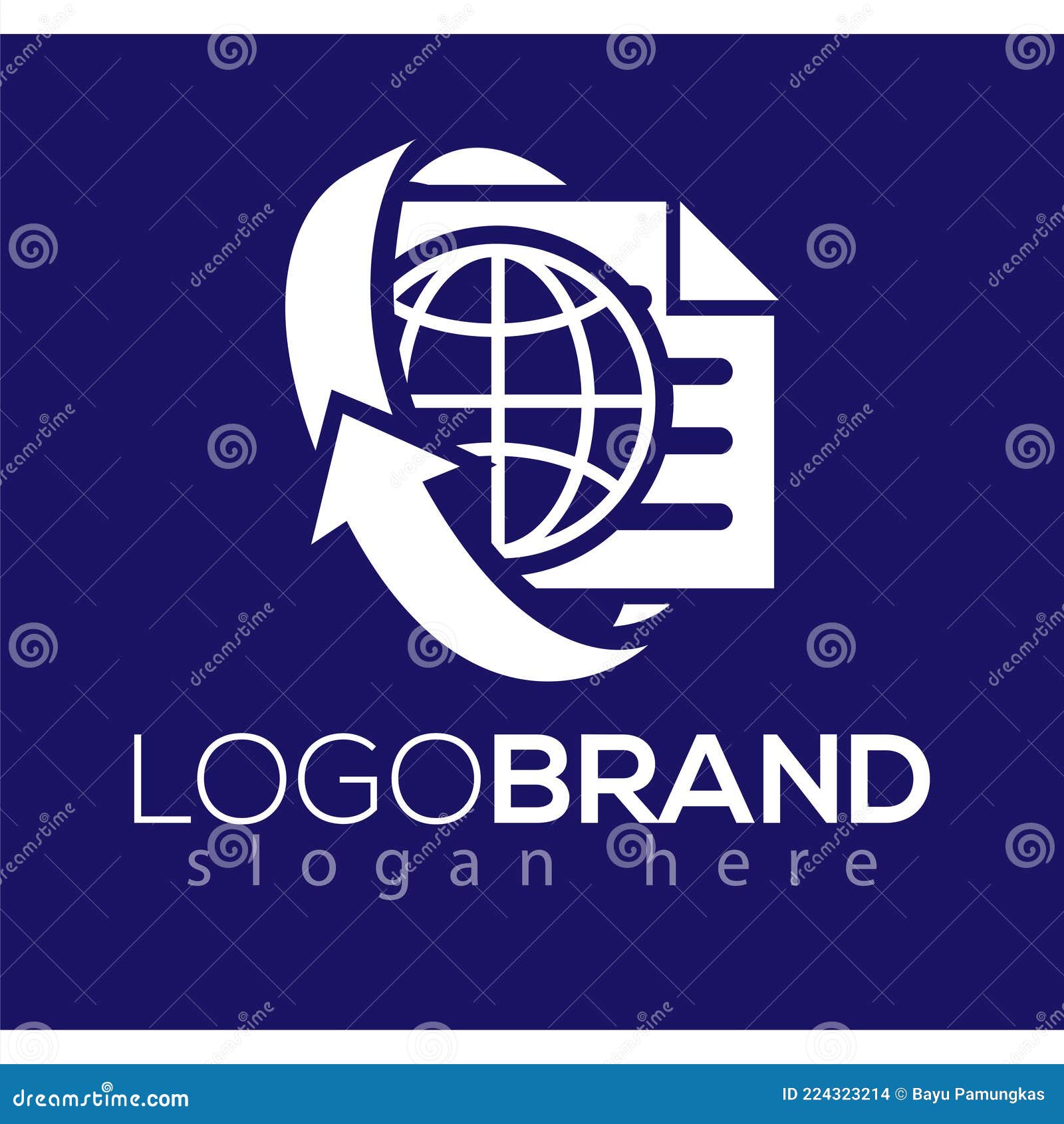 Web Page Logo Blue Squares Stock Photo | CartoonDealer.com #2158572