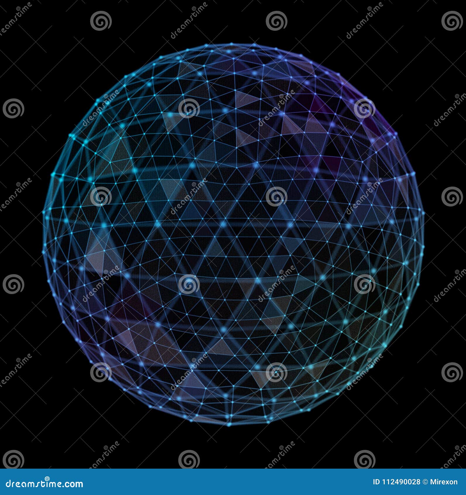 Globe Point, Line, Composition, Representing the Global, Network ...