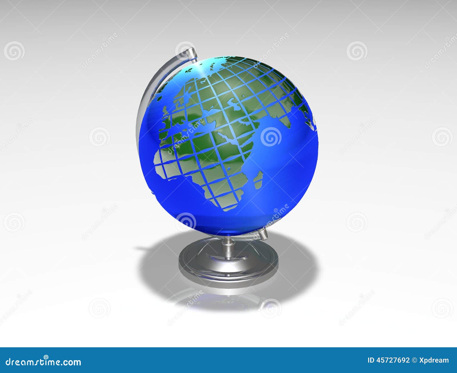 Globe sphere tellurion stock illustration. Illustration of loop - 45727692