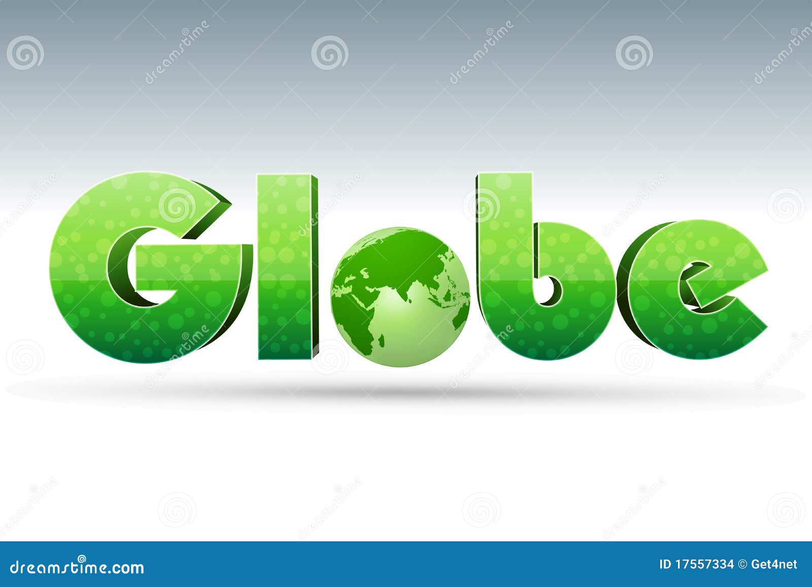 Globe text with icon stock illustration. Illustration of message - 17557334