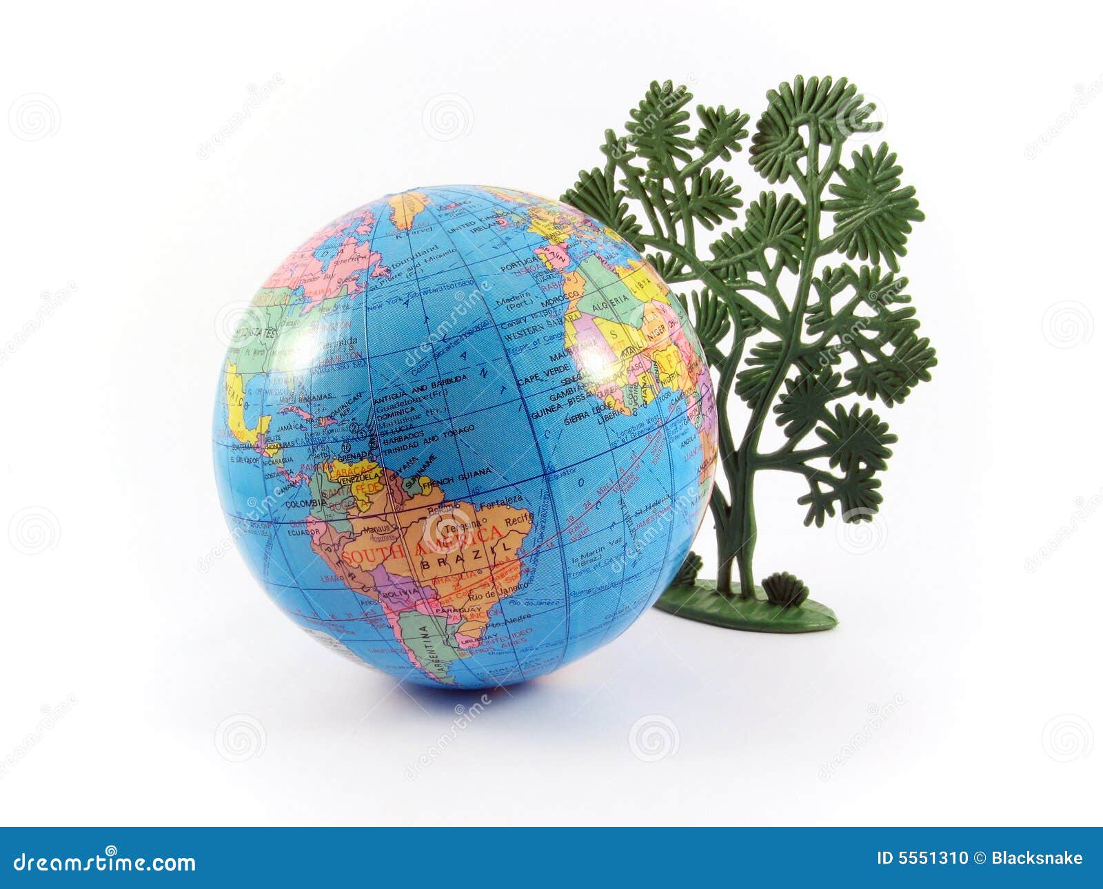 Globe tree planet earth stock photo. Image of globe, ozone - 5551310