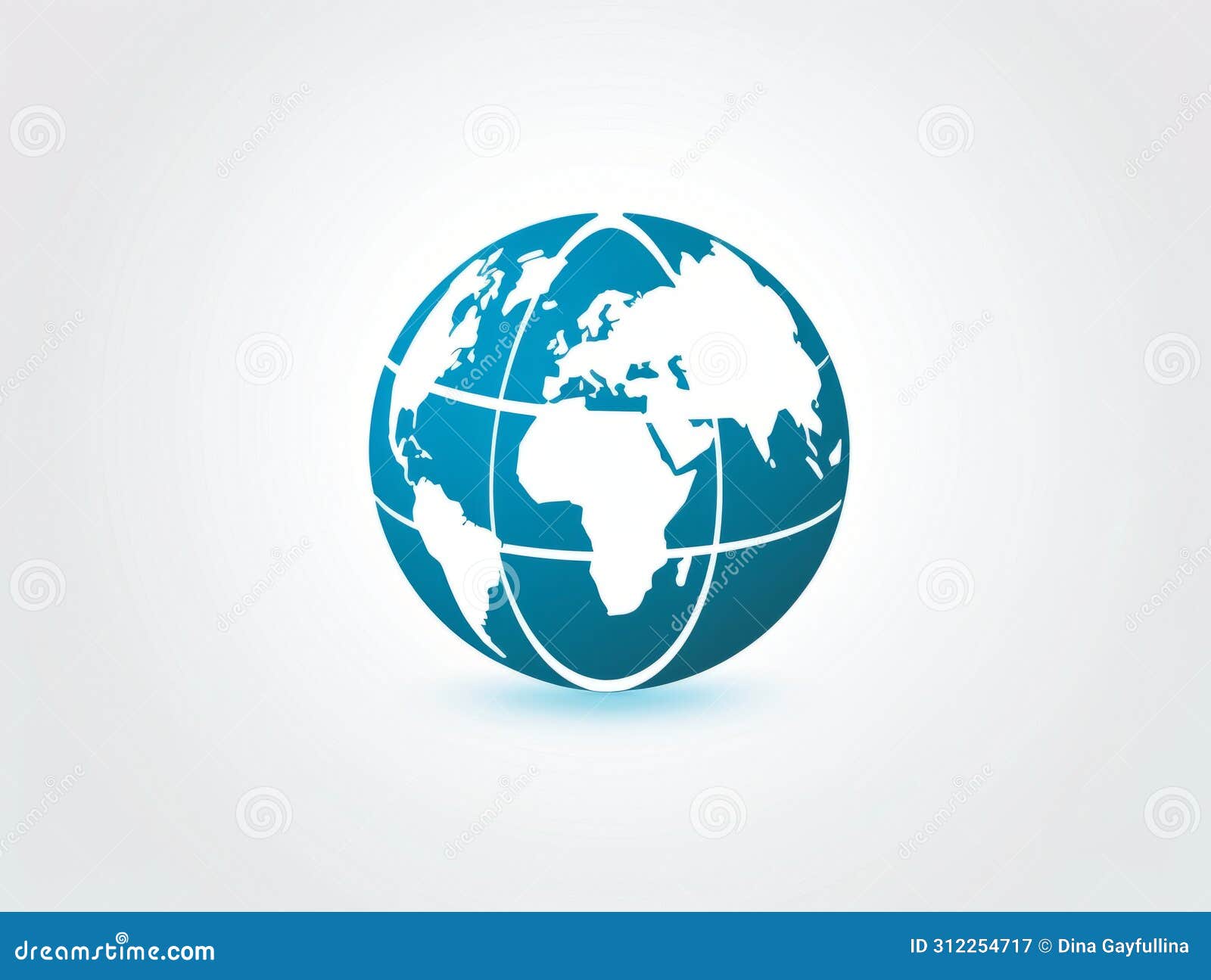 Globe web icon. World map stock illustration. Illustration of universal ...