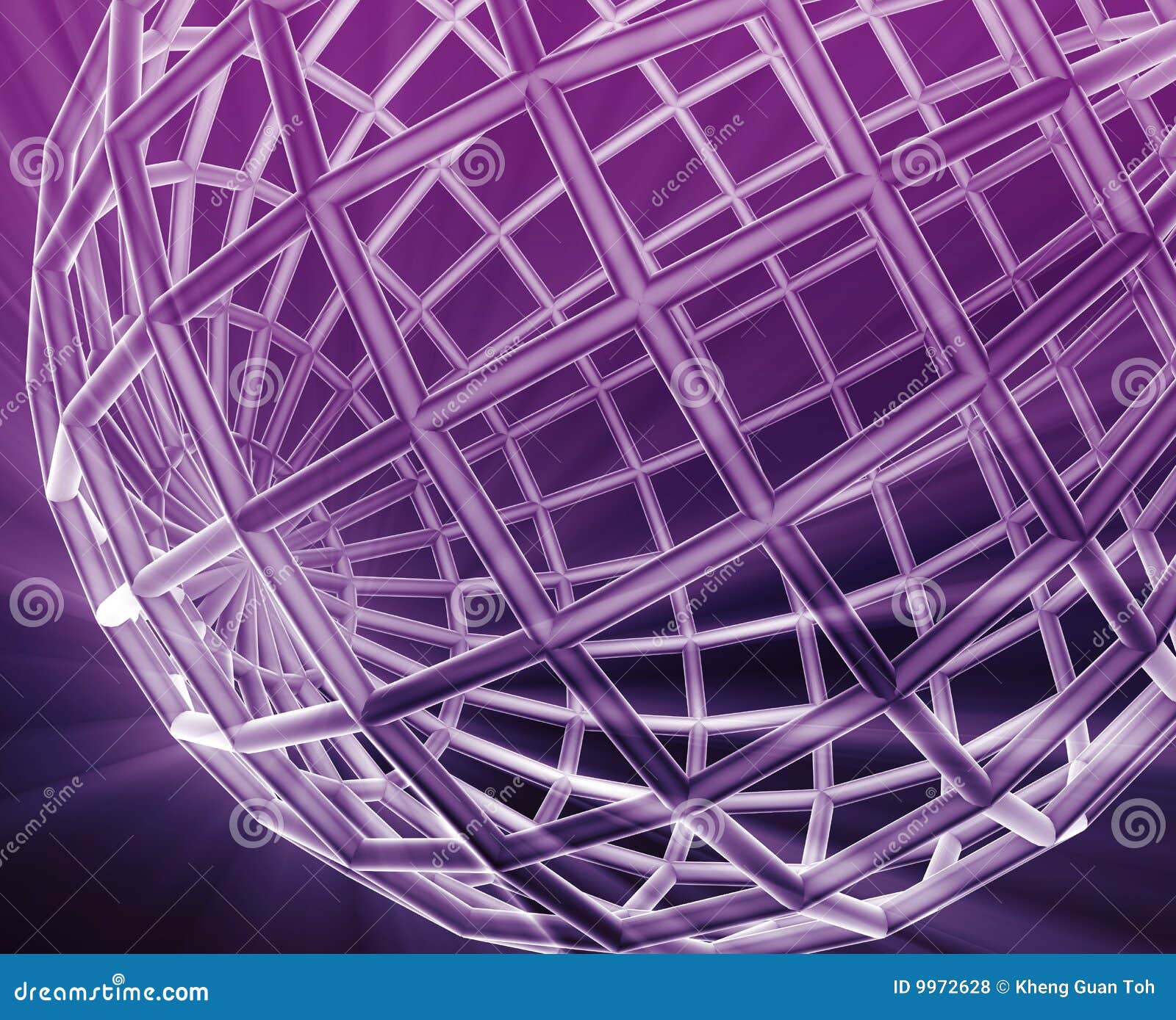 Globe wireframe abstract stock illustration. Illustration of light ...