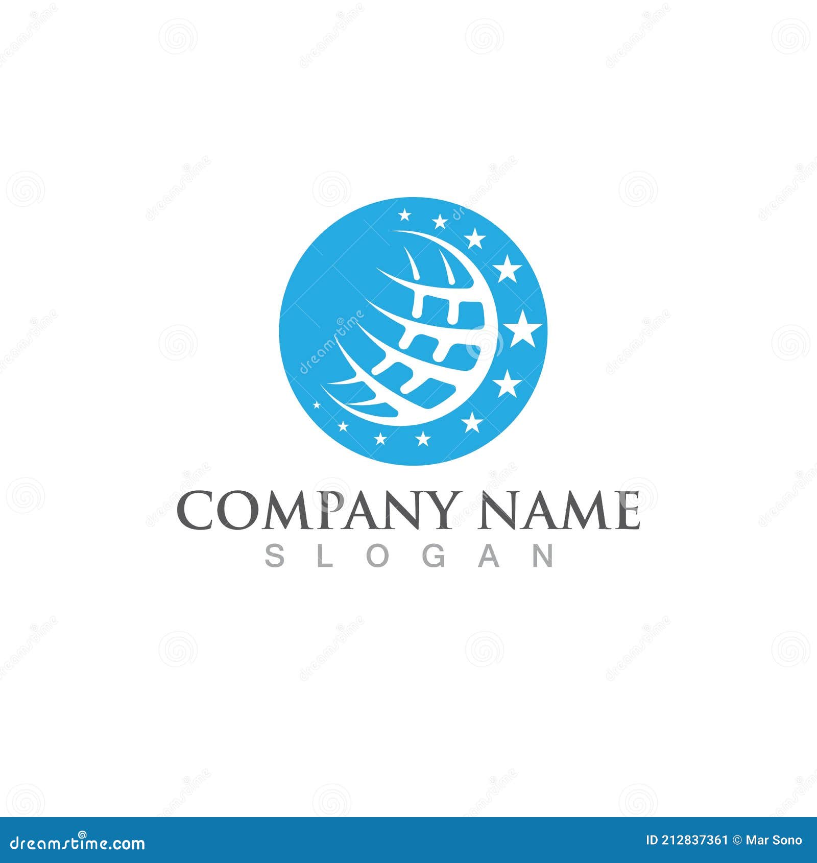 Globe World Circle Logo and Symbol Vector Stock Vector - Illustration ...