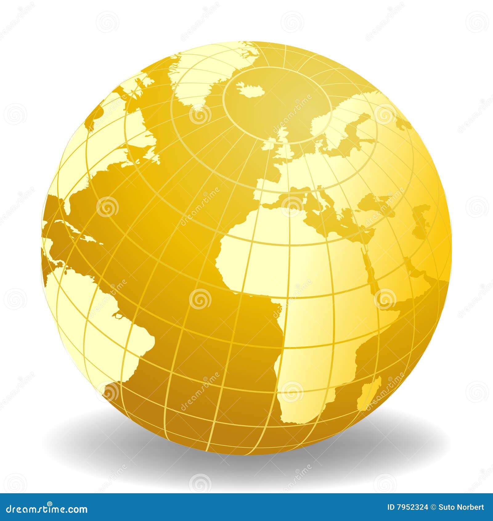 World Map - Europe Map Stock Photography | CartoonDealer.com #4237958