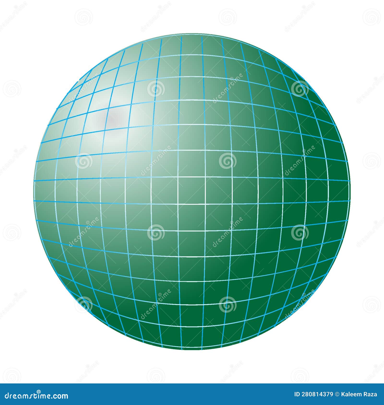 Globe World Map Green Color and Multicolor Line Shape Stock Vector ...