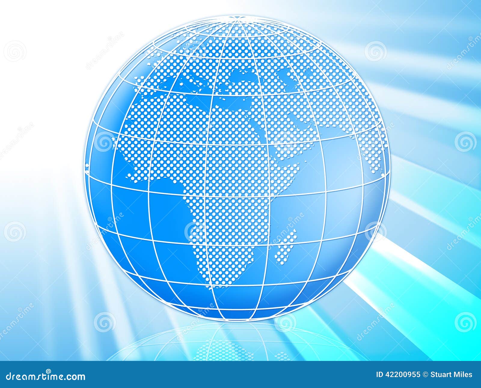 Globe World Means Backgrounds Earth and Global Stock Illustration ...