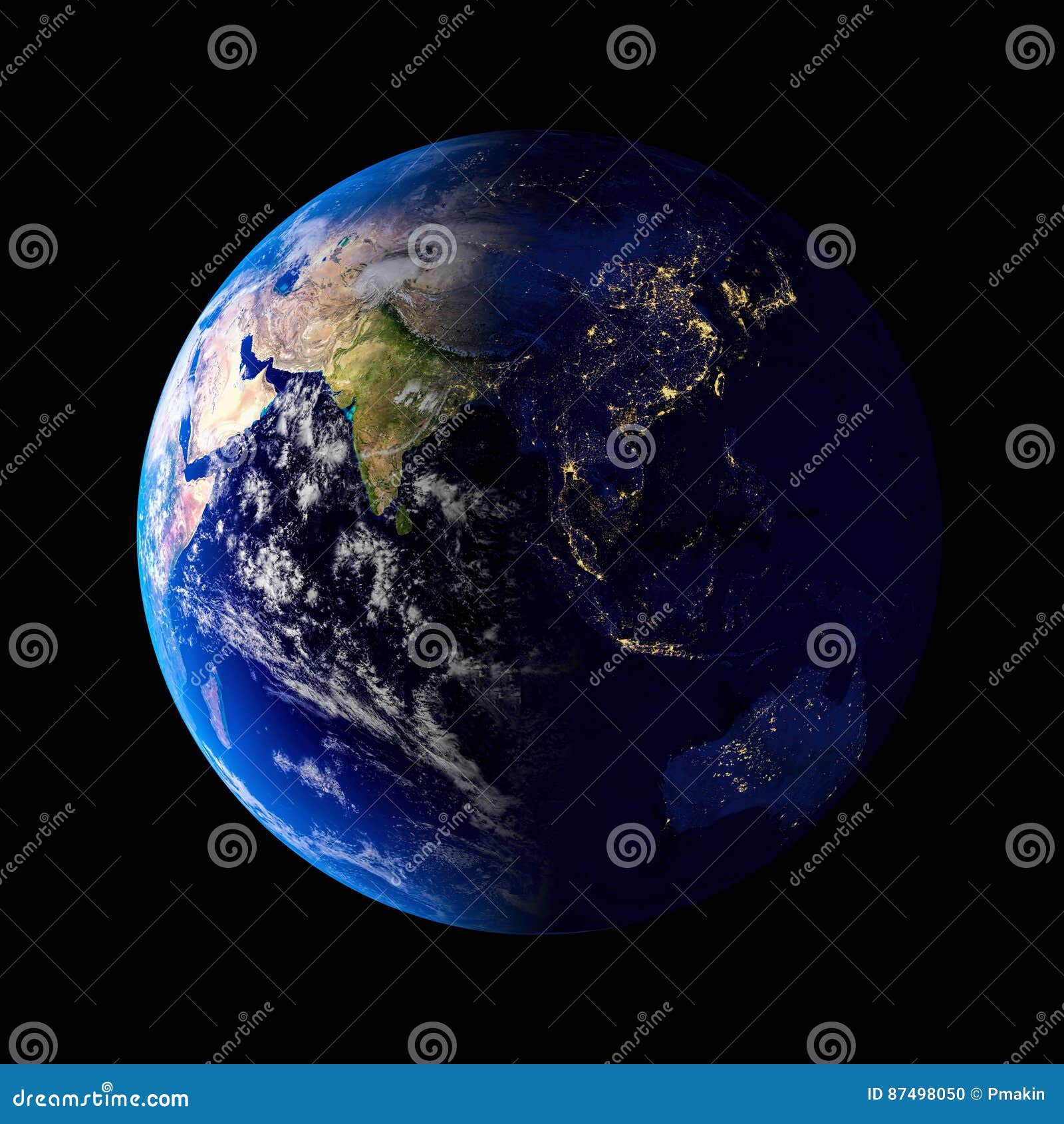 Globe stock photo. Image of space, global, light, blue - 87498050