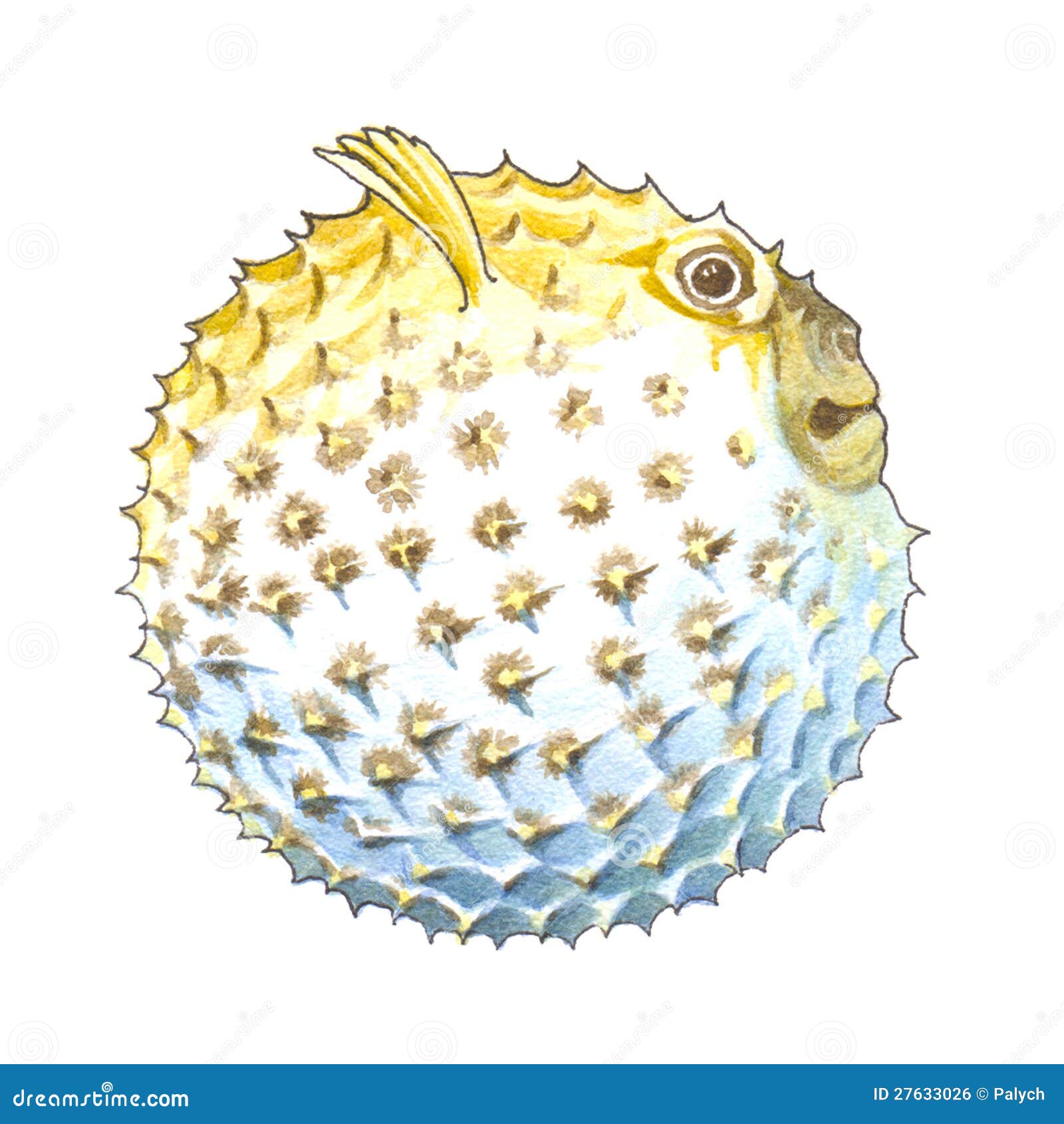 Globefish stock illustration. Illustration of nature - 27633026