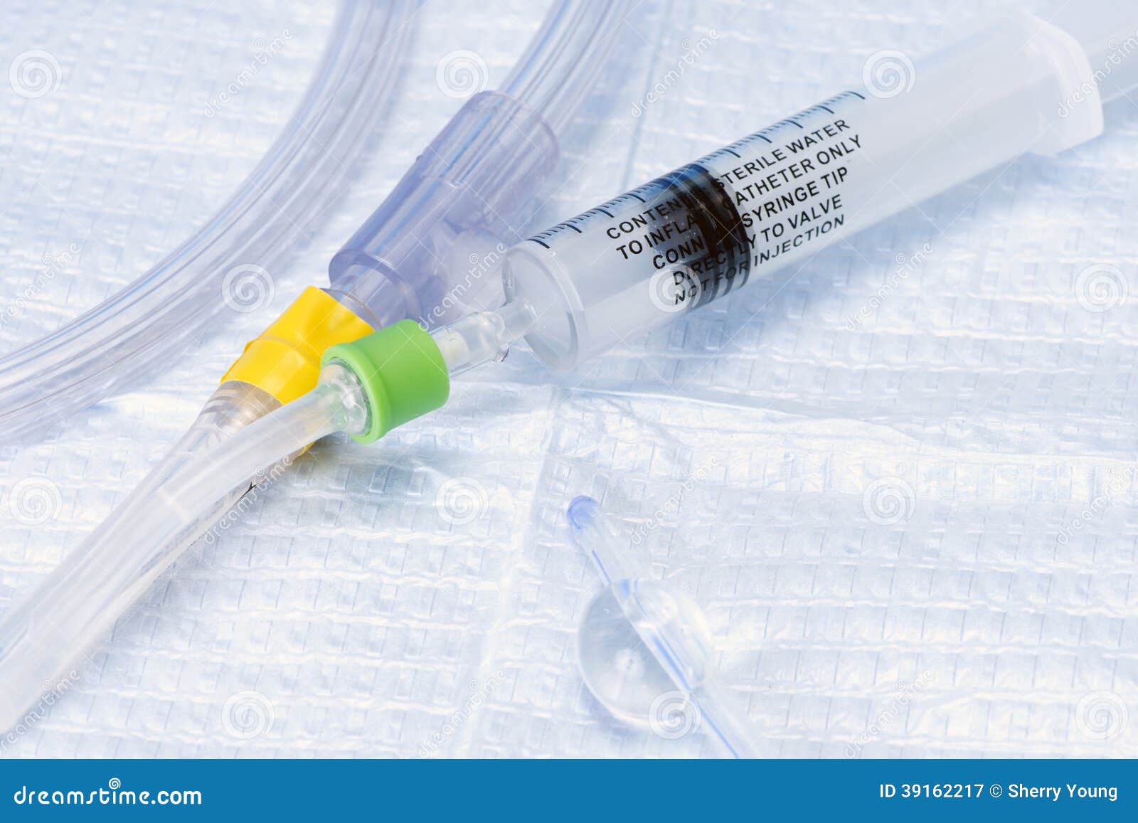 Globo del catéter de Foley imagen de archivo. Imagen de vejiga - 39162217