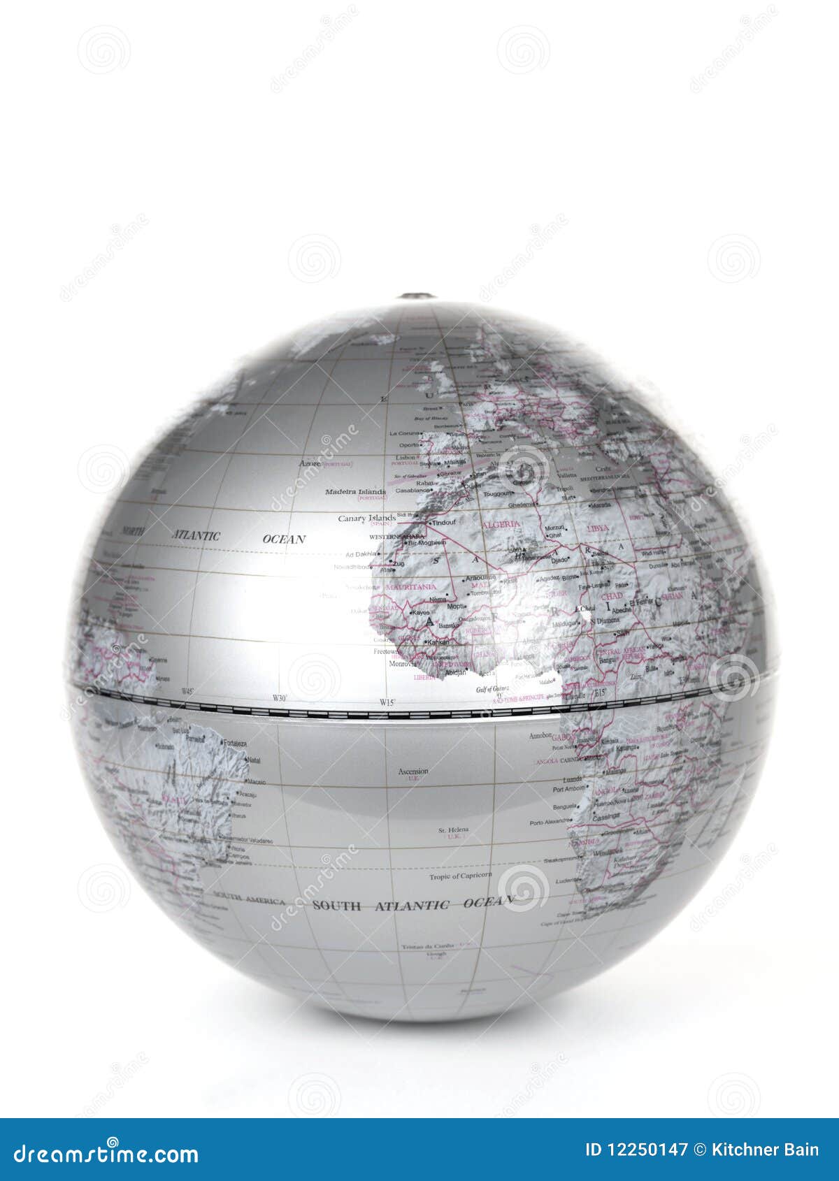 Globo del mundo imagen de archivo. Imagen de redondo - 12250147