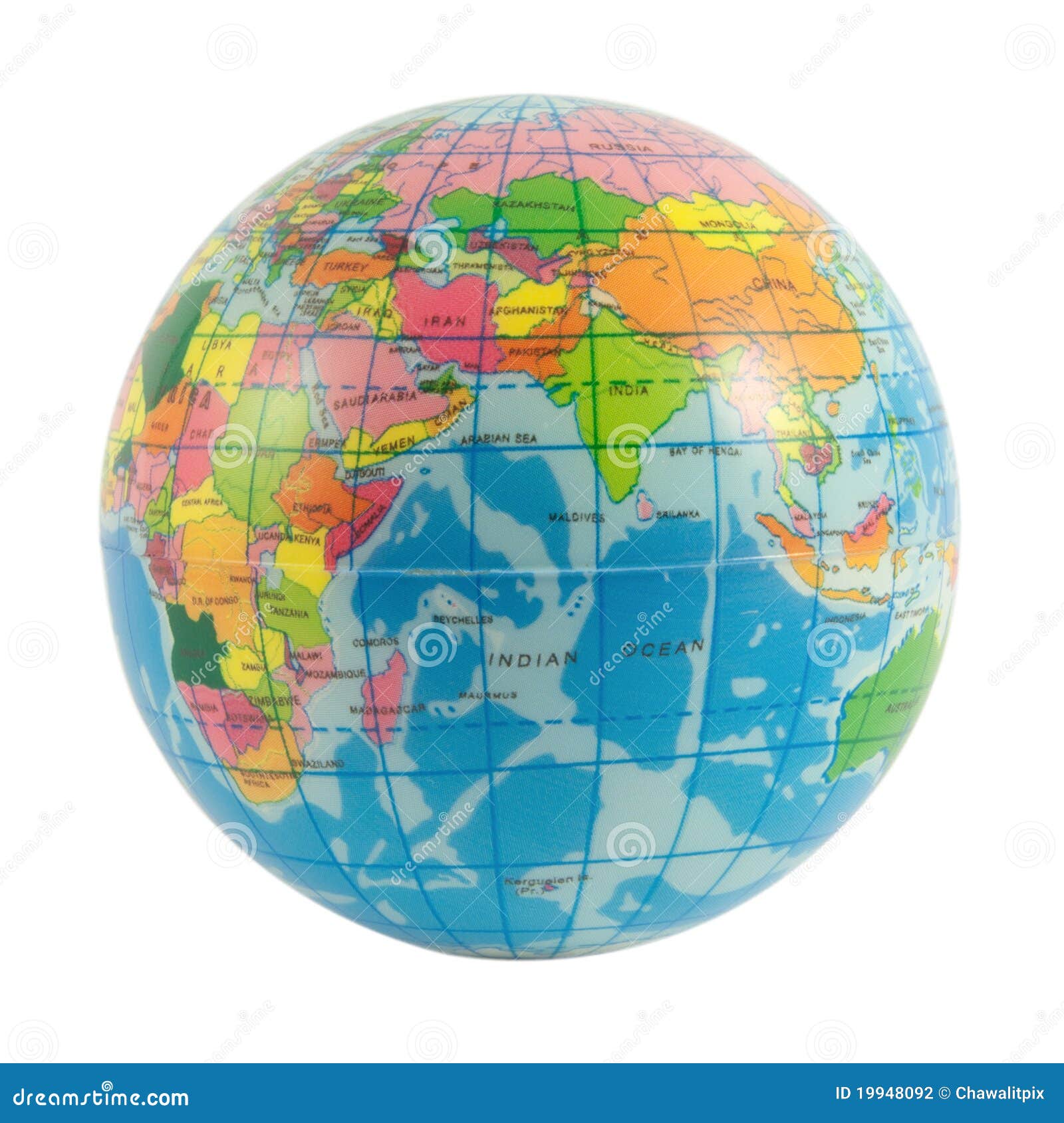 Globo del mundo foto de archivo. Imagen de norte, atlas - 19948092