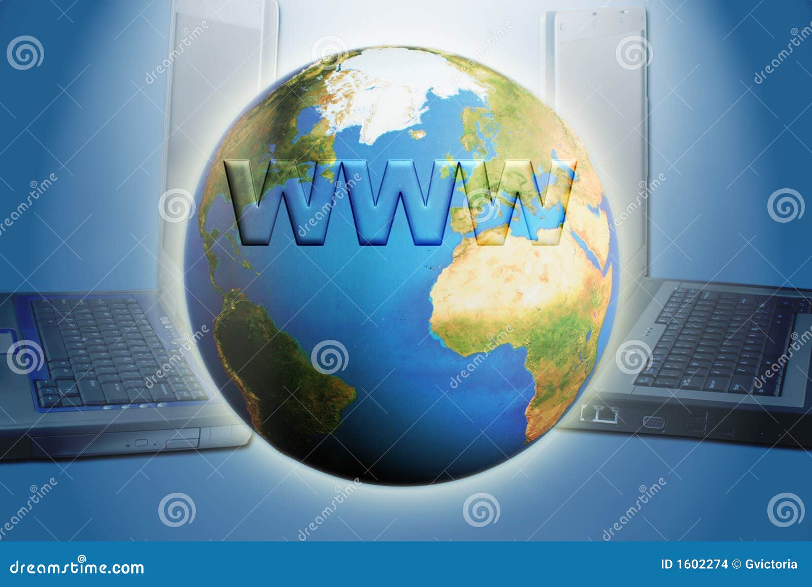 Globo do Internet ilustração stock. Ilustração de computadores - 1602274