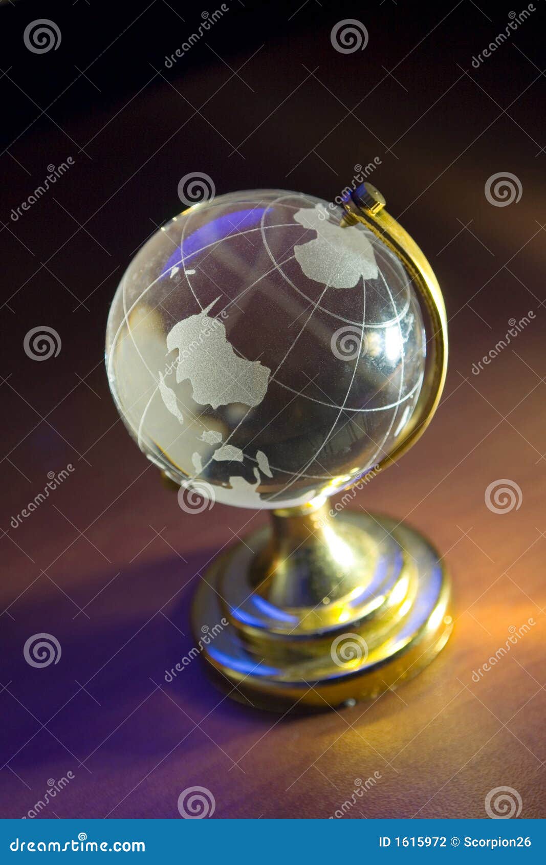 Globo do mundo foto de stock. Imagem de curso, global - 1615972