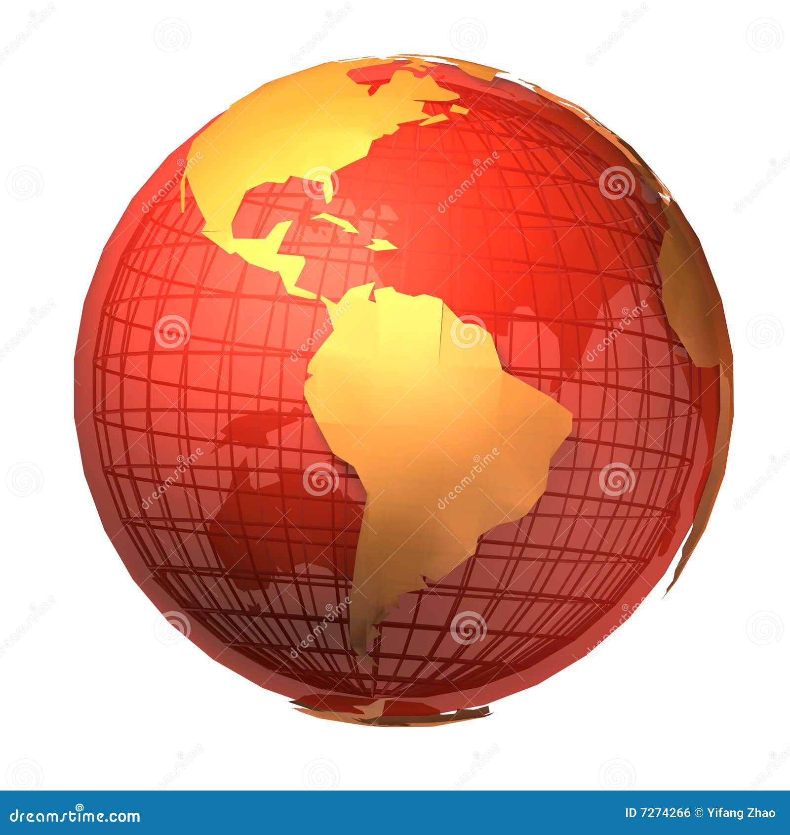 Globo do mundo ilustração stock. Ilustração de mundial - 7274266