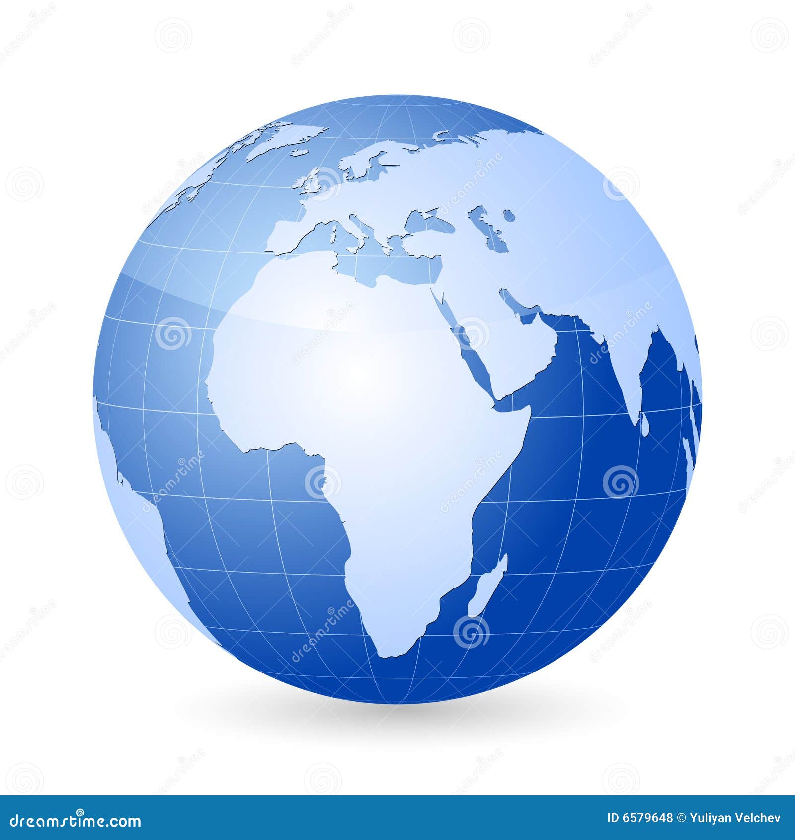 Globo do mundo do vetor ilustração do vetor. Ilustração de projeto ...