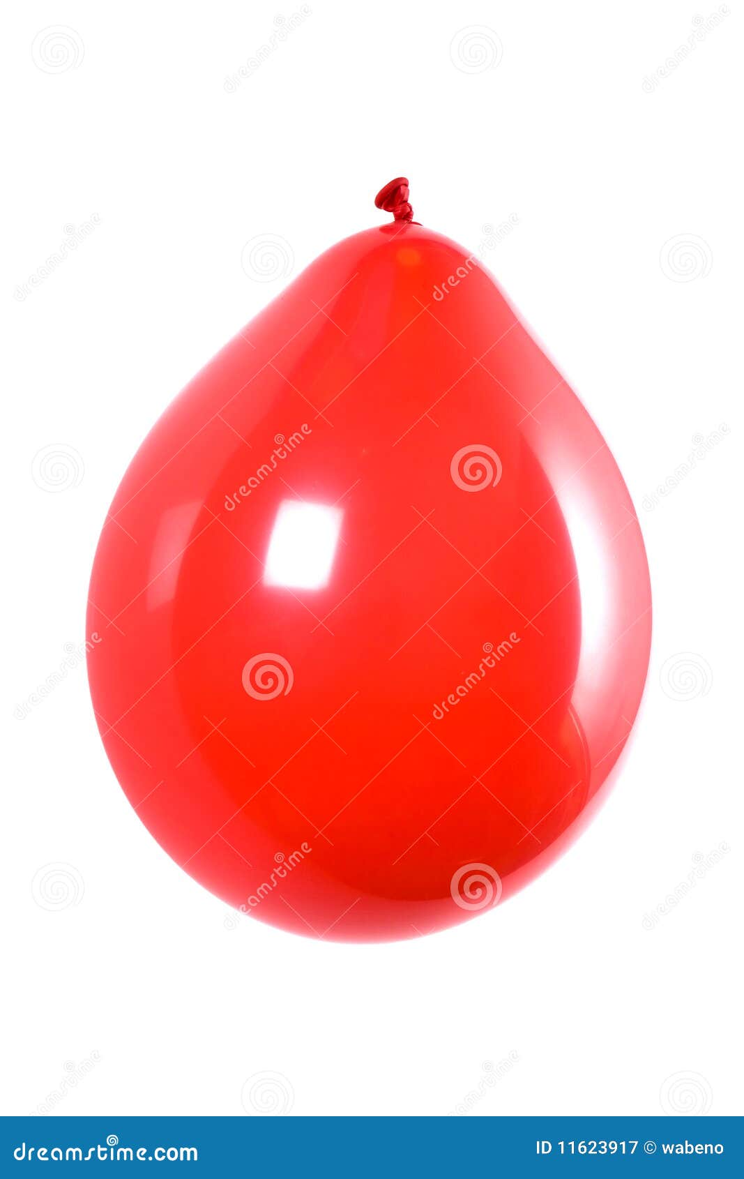 Globo rojo imagen de archivo. Imagen de rojo, aire, aislado - 11623917