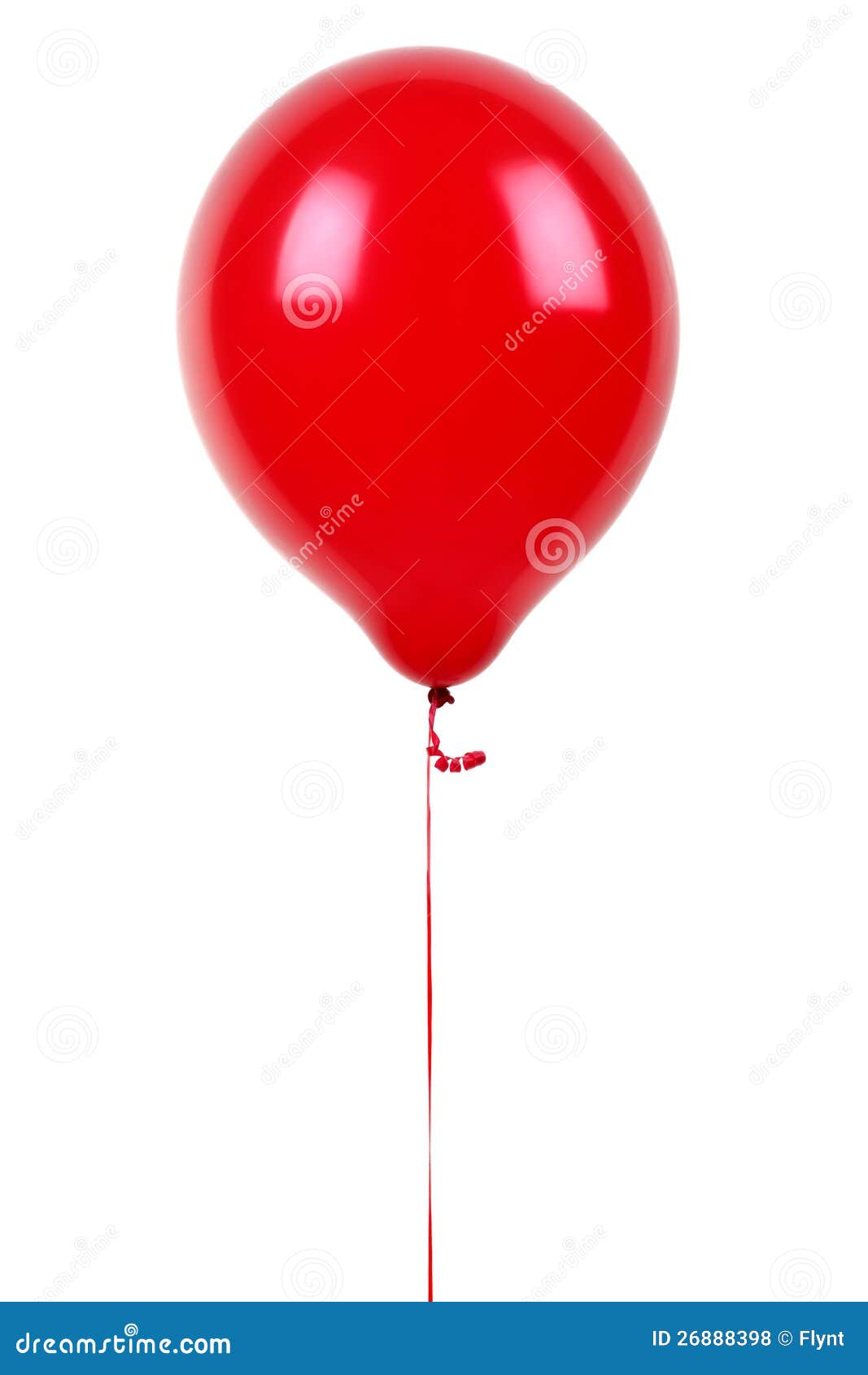 Globo rojo foto de archivo. Imagen de inflable, helio - 26888398