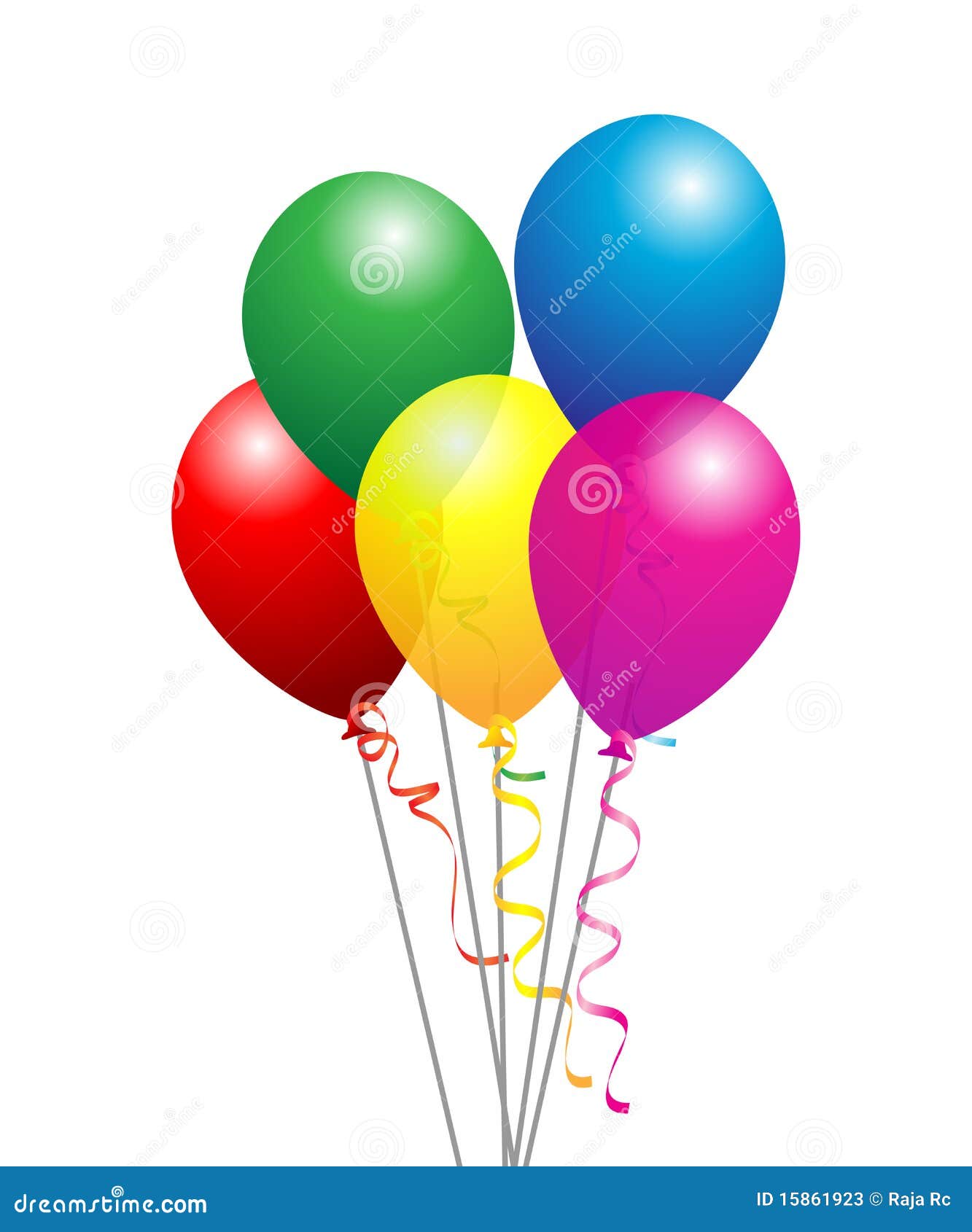 Globos Fotos de archivo - Imagen: 15861923