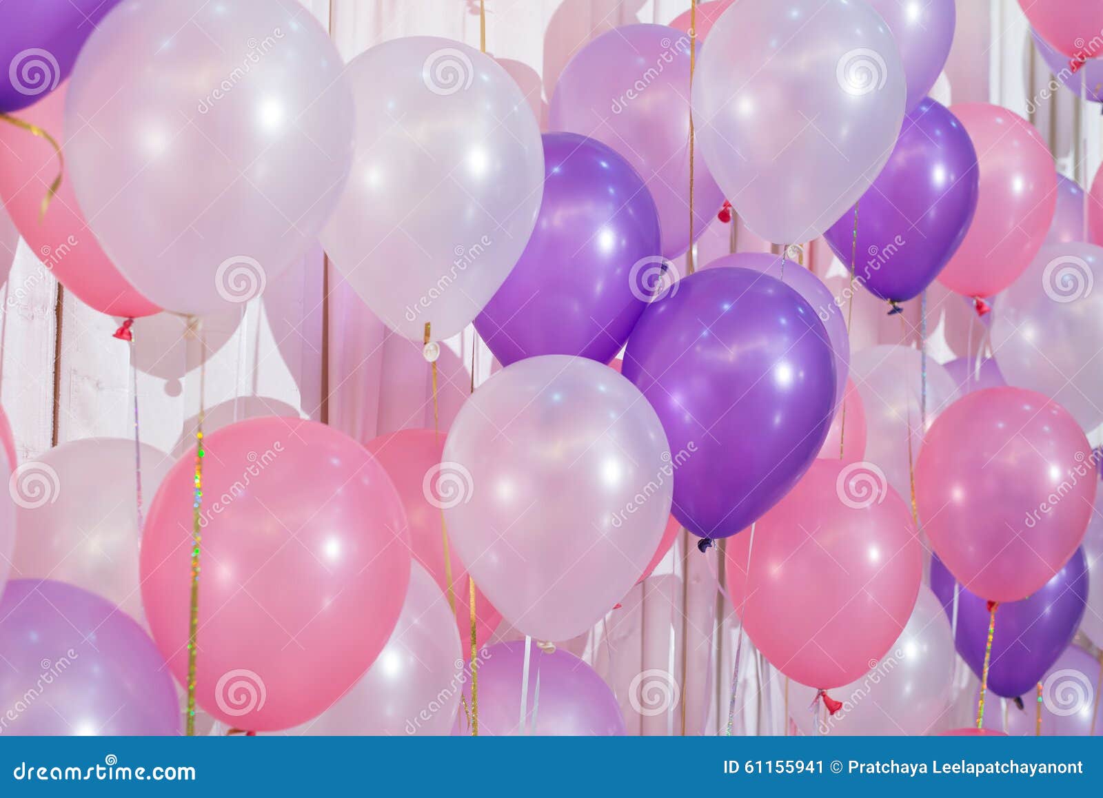 Globos Del Color En Colores Pastel Imagen de archivo - Imagen de arte ...