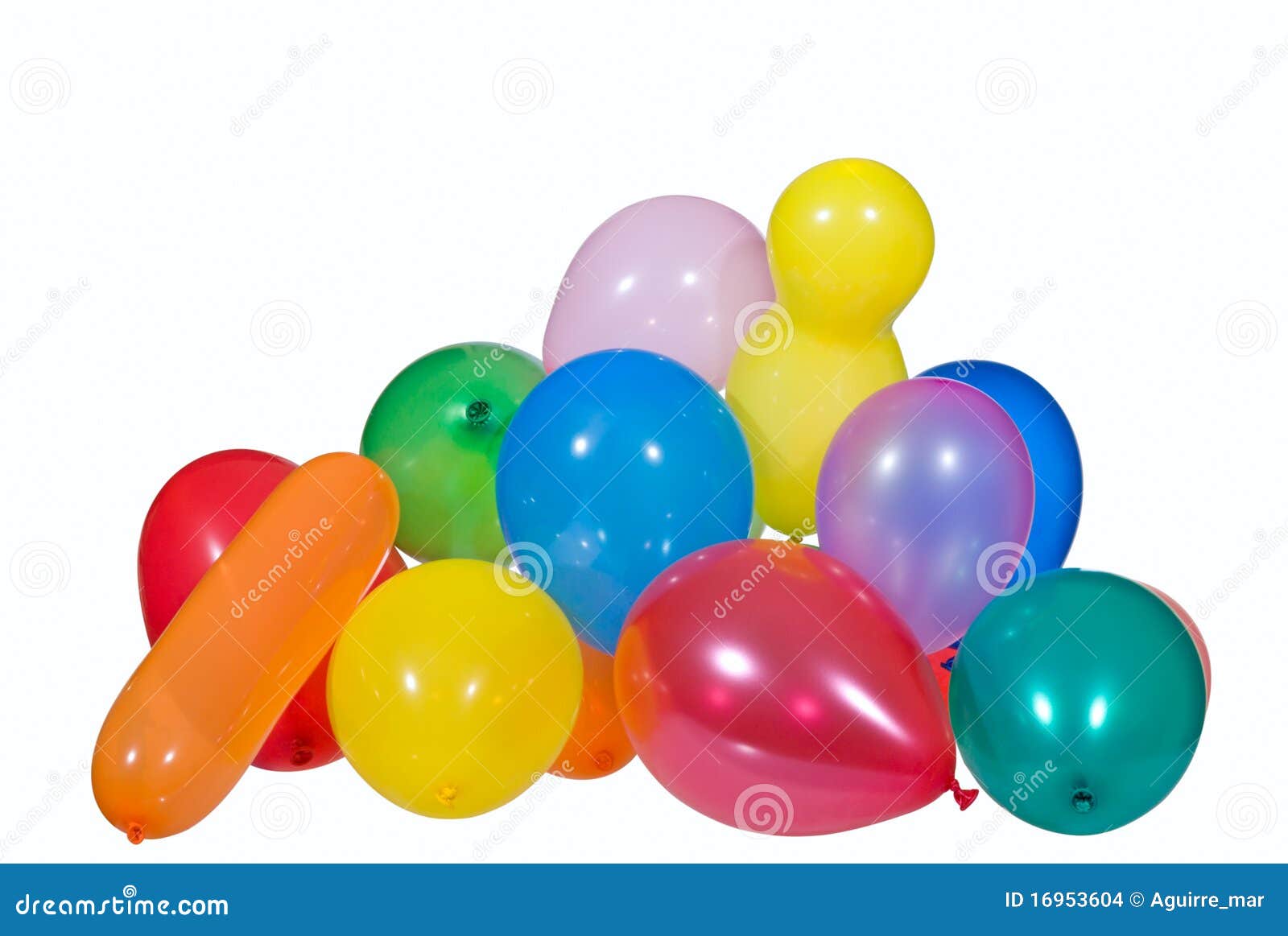 Globos inflables foto de archivo. Imagen de colorido - 16953604