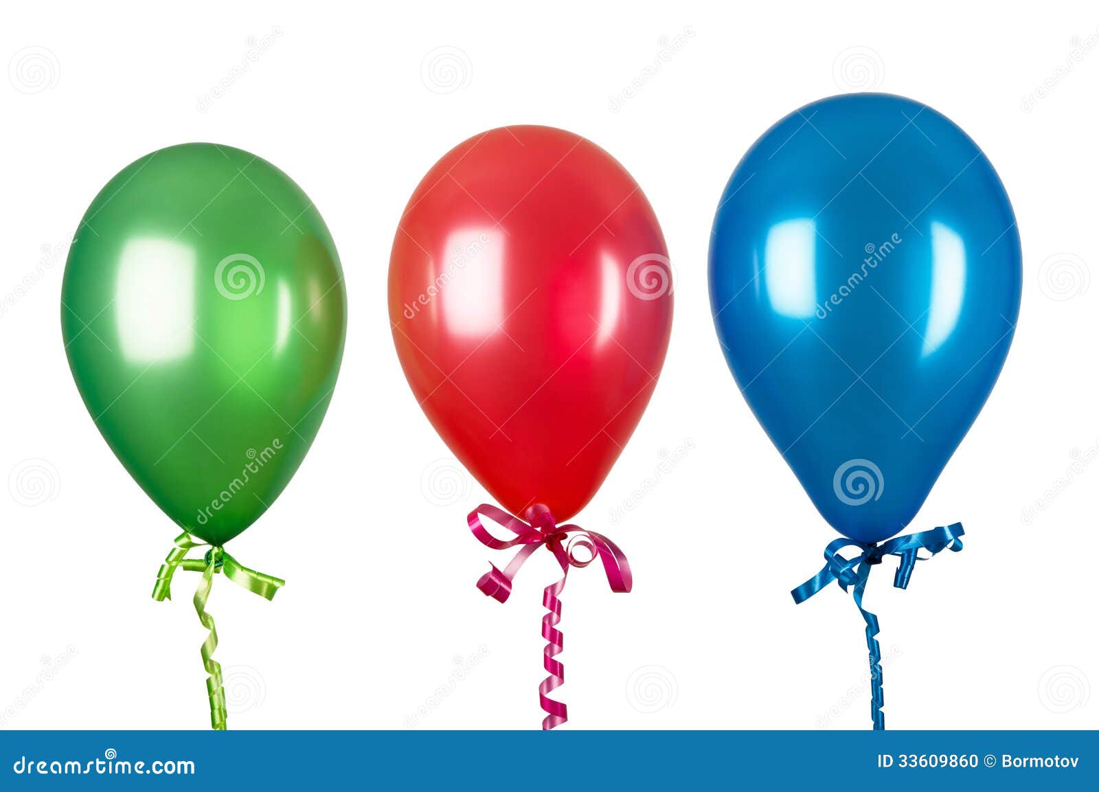 Globos Inflables Aislados En Blanco Foto de archivo - Imagen de cadenas ...