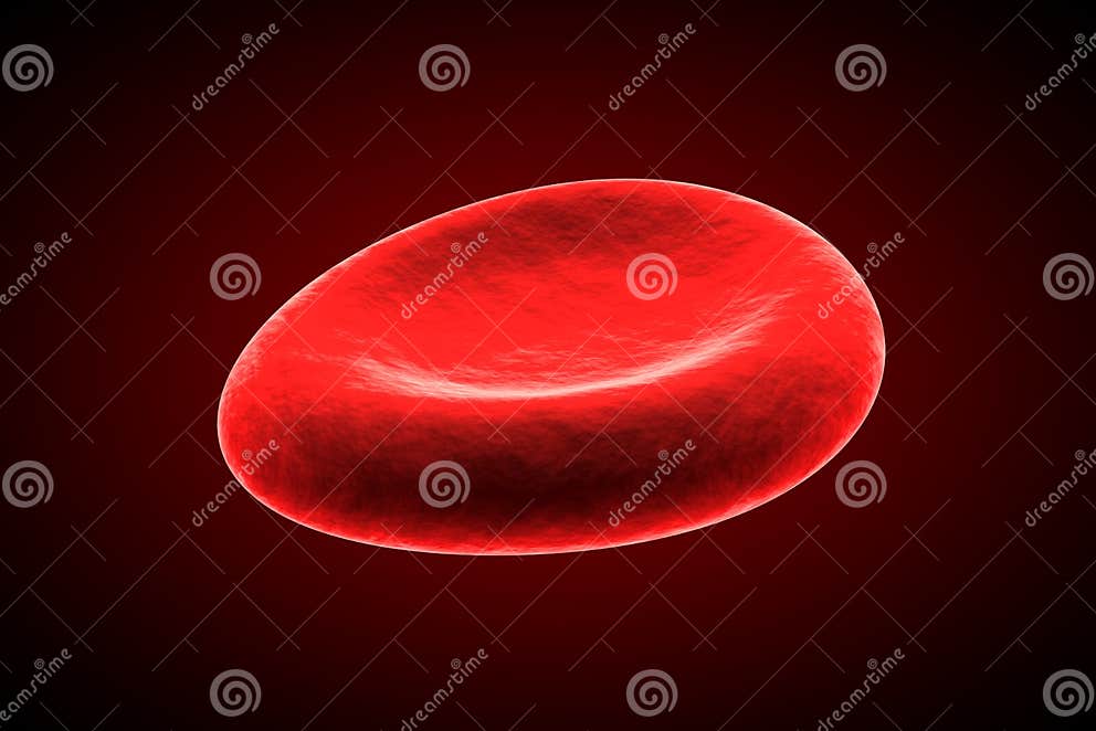 Globule rouge illustration stock. Illustration du fuselage - 1201130