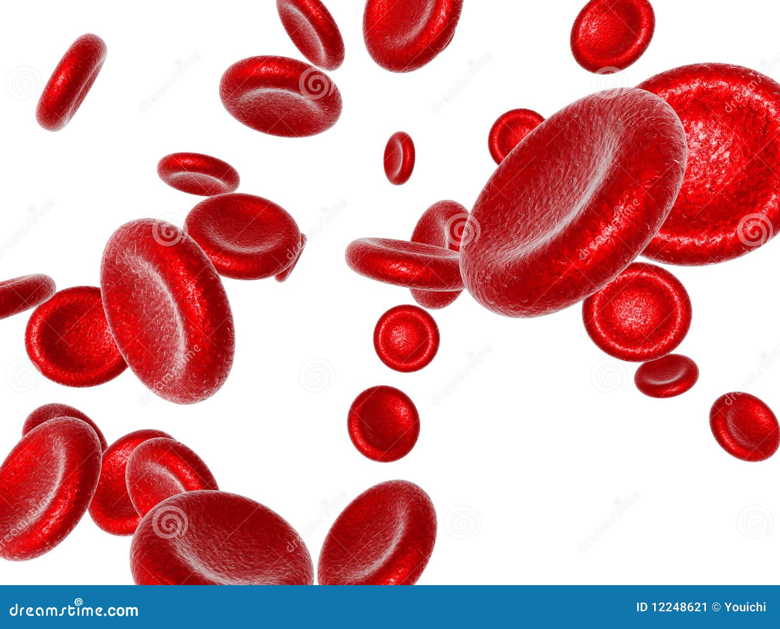 Globule rouge illustration stock. Illustration of santé - 12248621