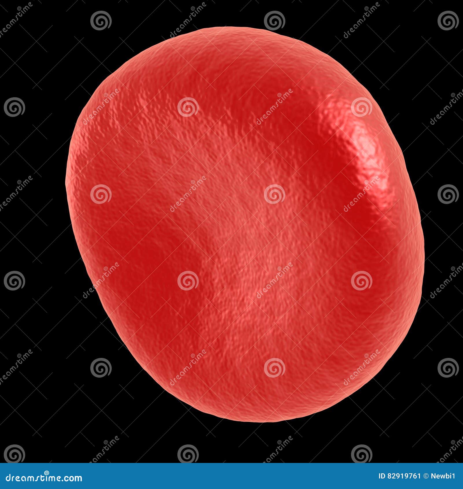 Globule rouge illustration stock. Illustration du flux - 82919761
