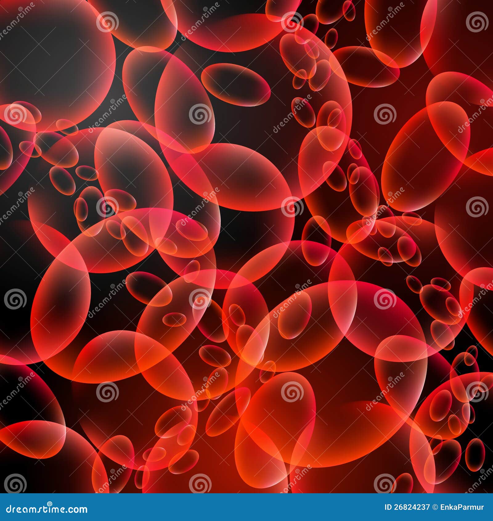 Globules rouges illustration de vecteur. Illustration du wallpaper ...