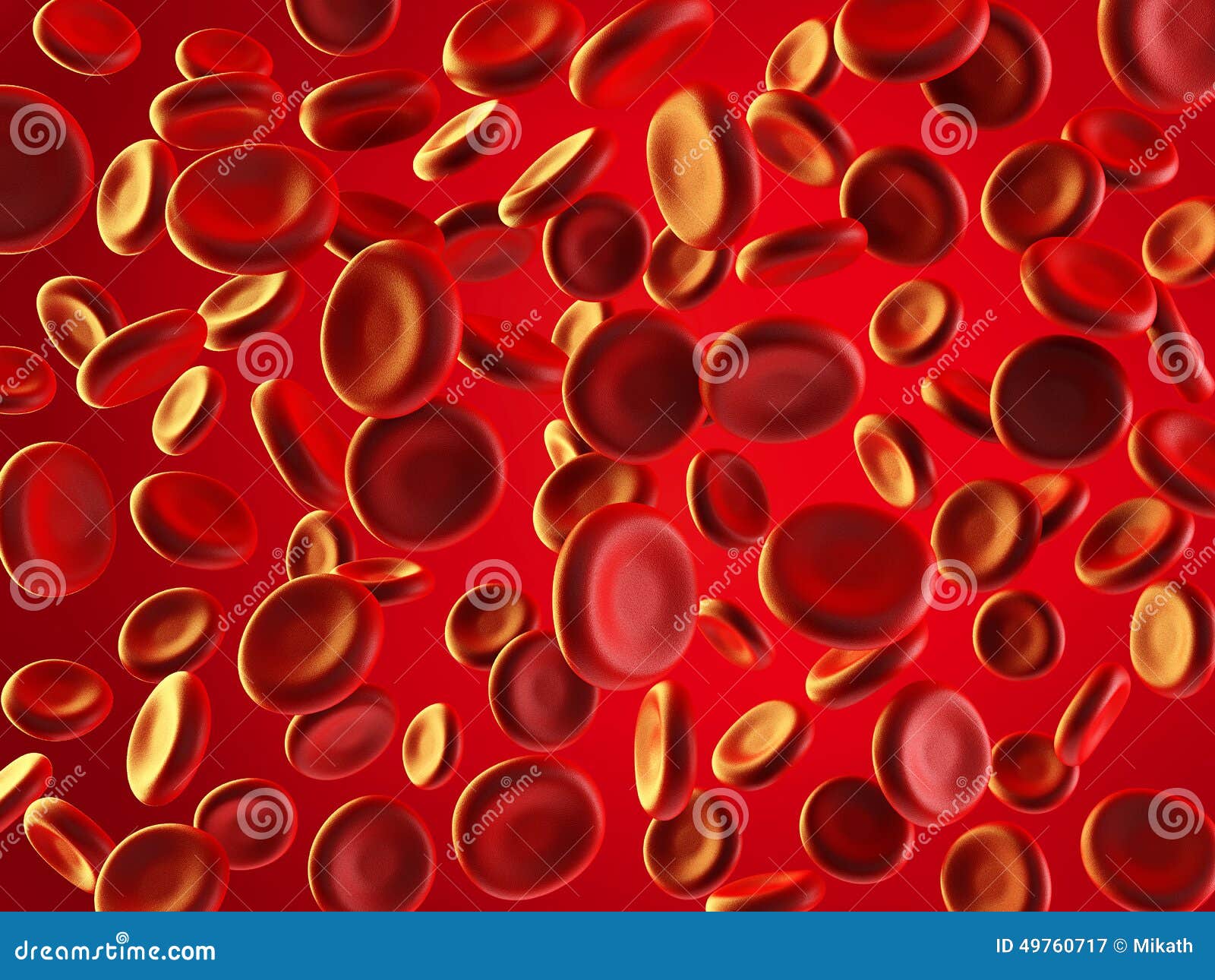 Globules rouges illustration stock. Illustration du aides - 49760717
