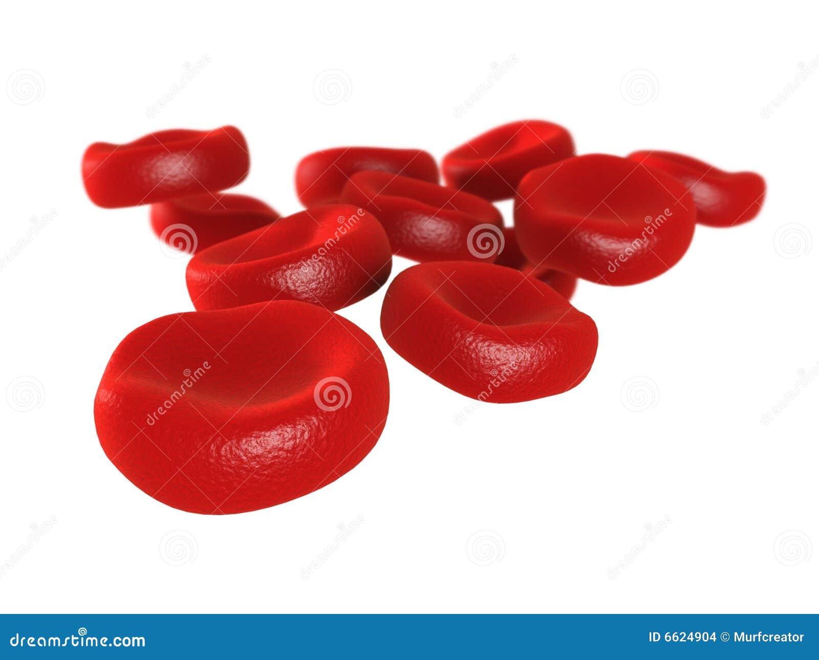 Globules rouges illustration stock. Illustration du humain - 6624904