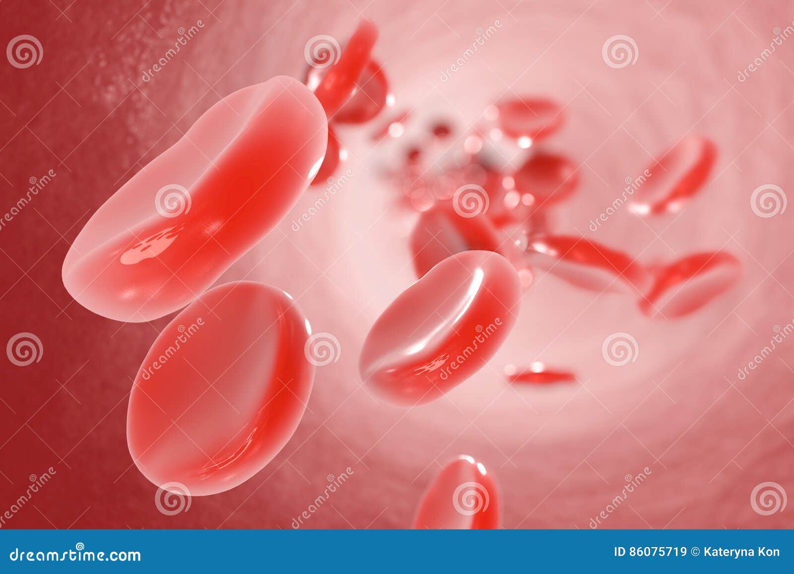 Globules Sanguins, Illustration Illustration Stock - Illustration du ...