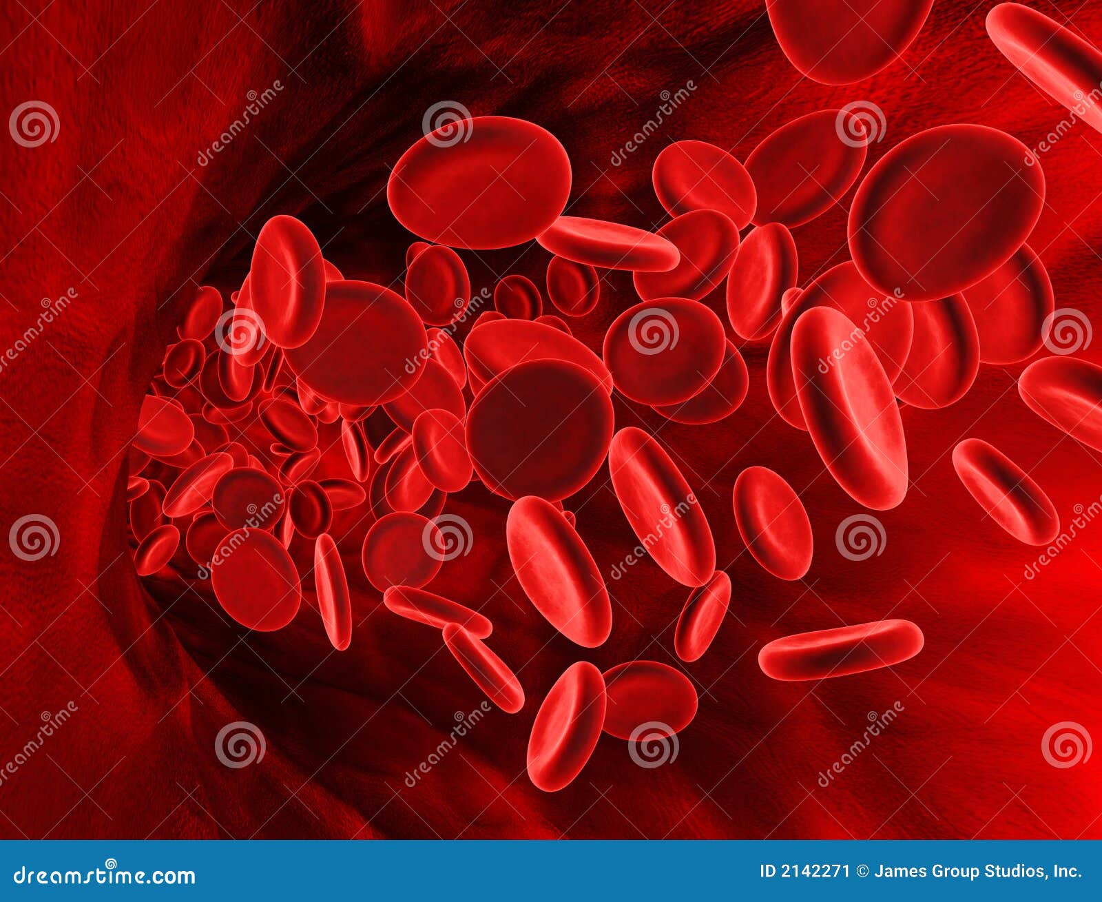 Globules Sanguins Microscopiques Illustration Stock - Illustration du ...