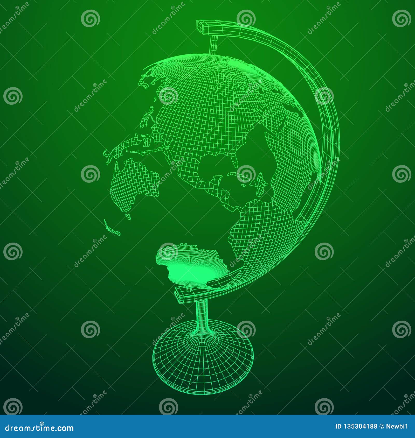 Globus concept. Vector stock vector. Illustration of geography - 135304188
