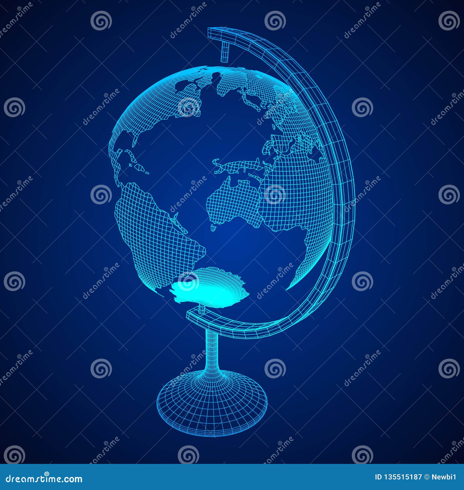 Globus concept. Vector stock vector. Illustration of round - 135515187