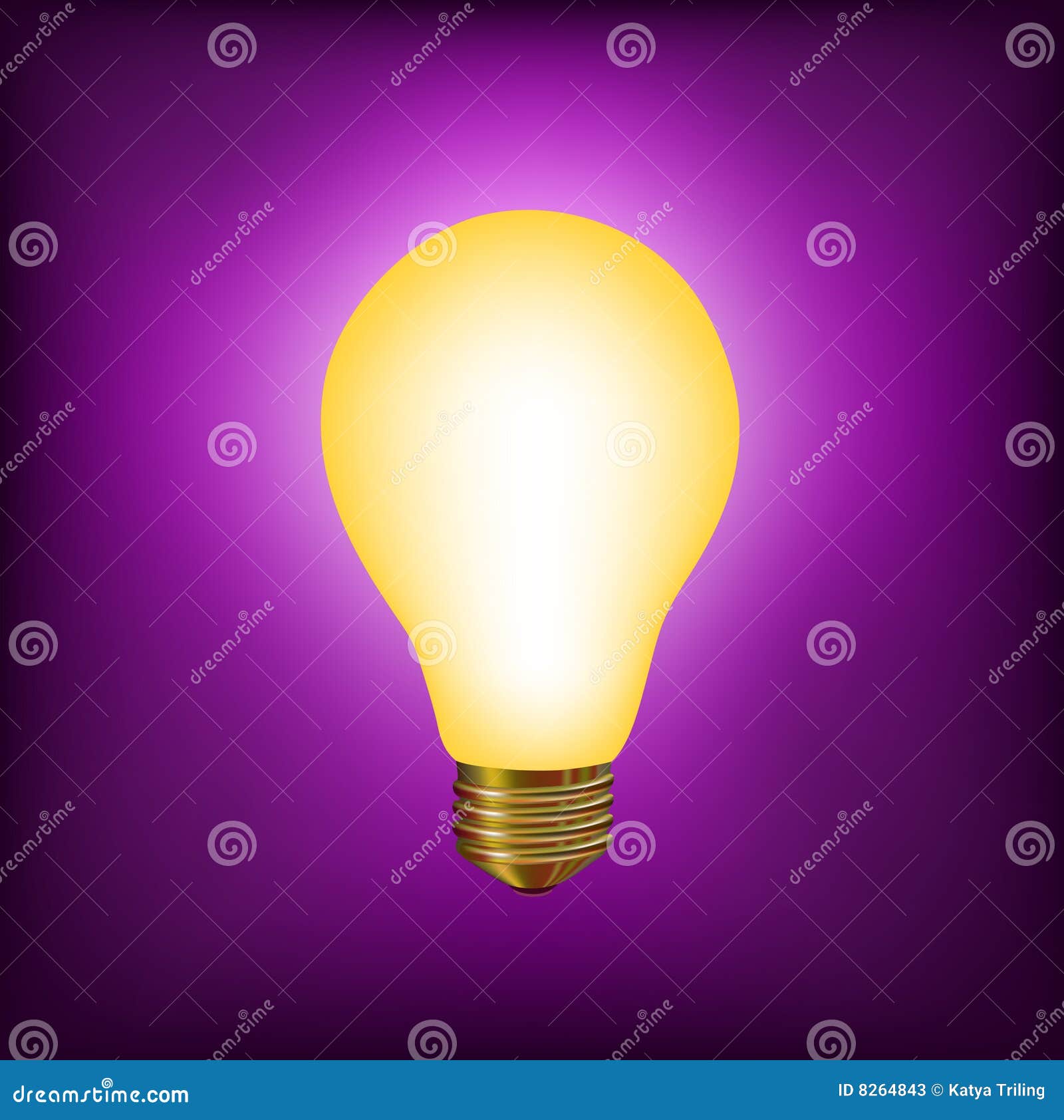 Gloeilamp Picture. Image: 8264843