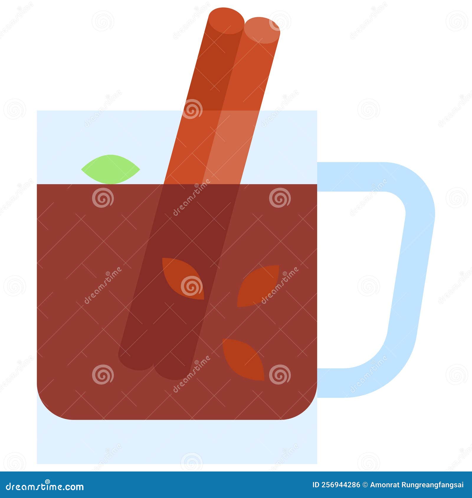 Glogg Cocktail Icon, Alcoholic Mixed Drink Vector Stock Vector ...