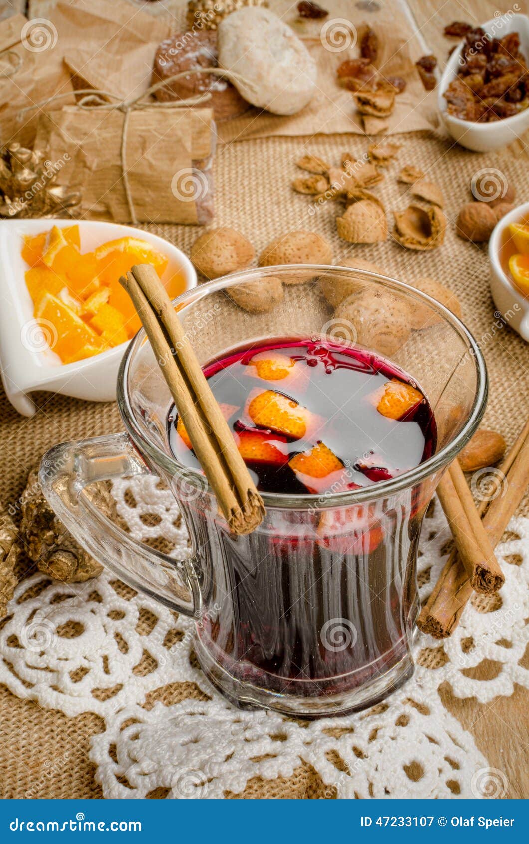 Glogg stock image. Image of mulled, scented, scandinavian - 47233107
