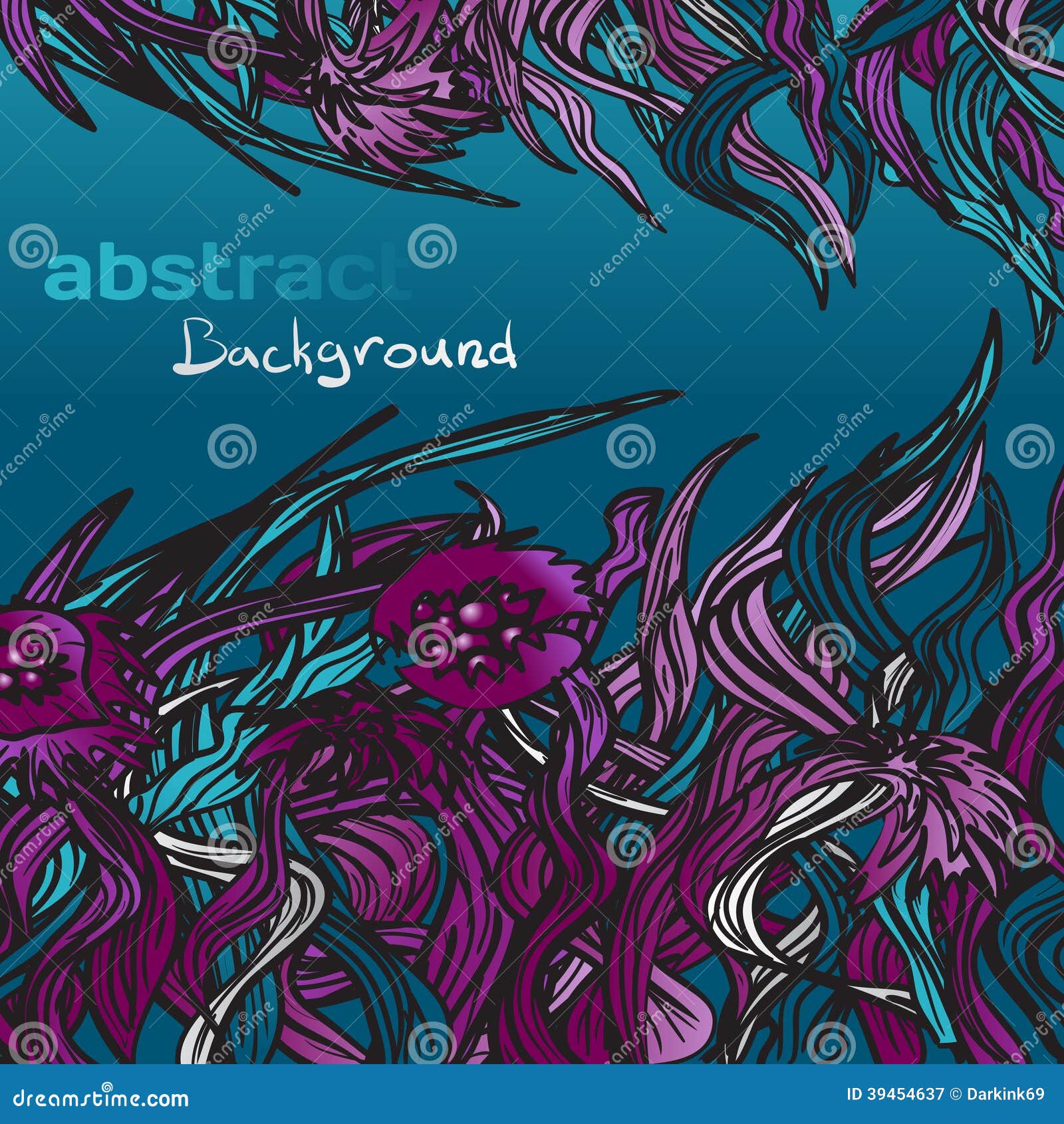 Gloomy Background With Gyroid Graphical Texture Pattern. Royalty-Free ...